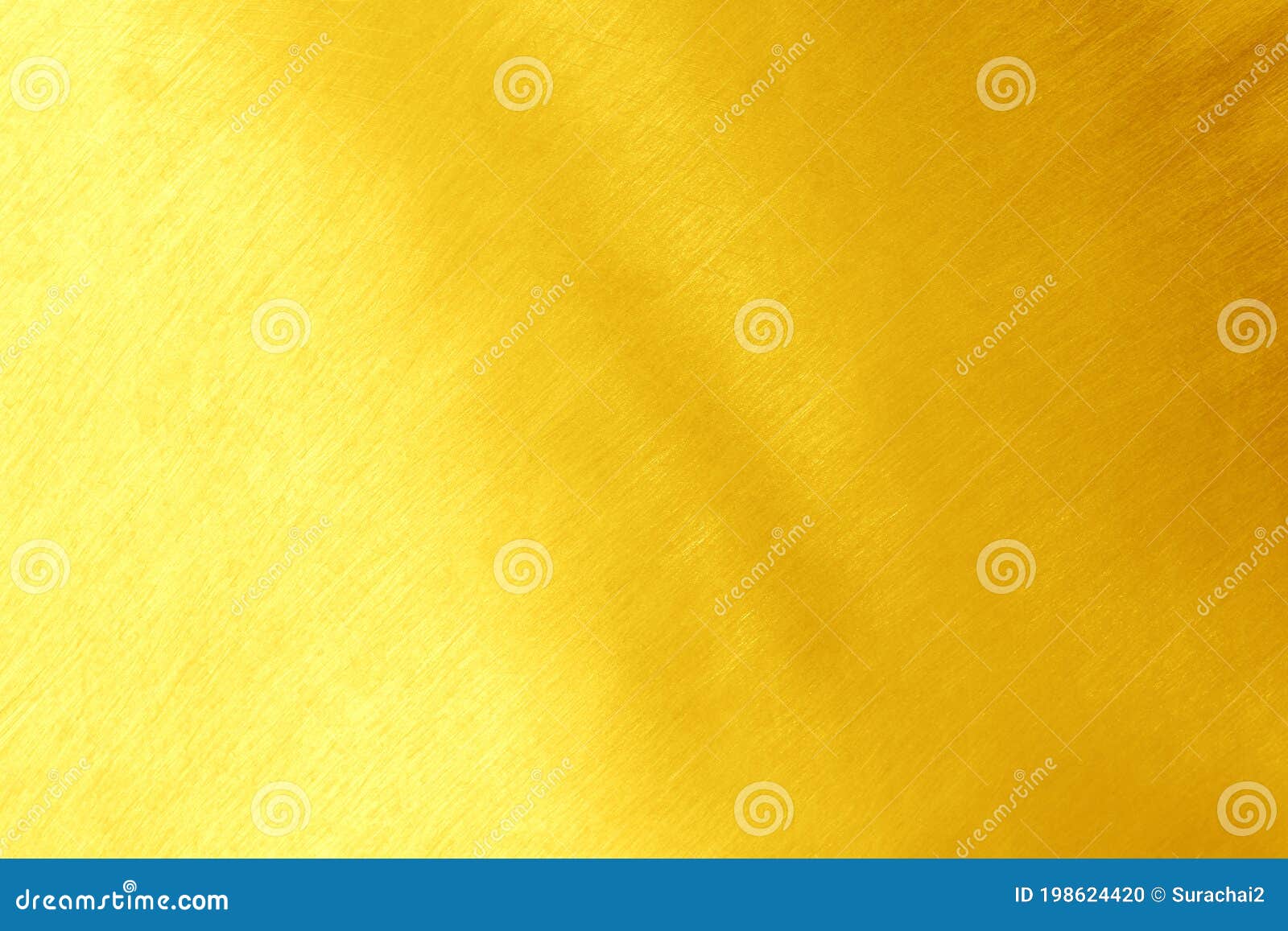 Gold Brushed Metal Texture for Abstract Background Stock Photo - Image ...