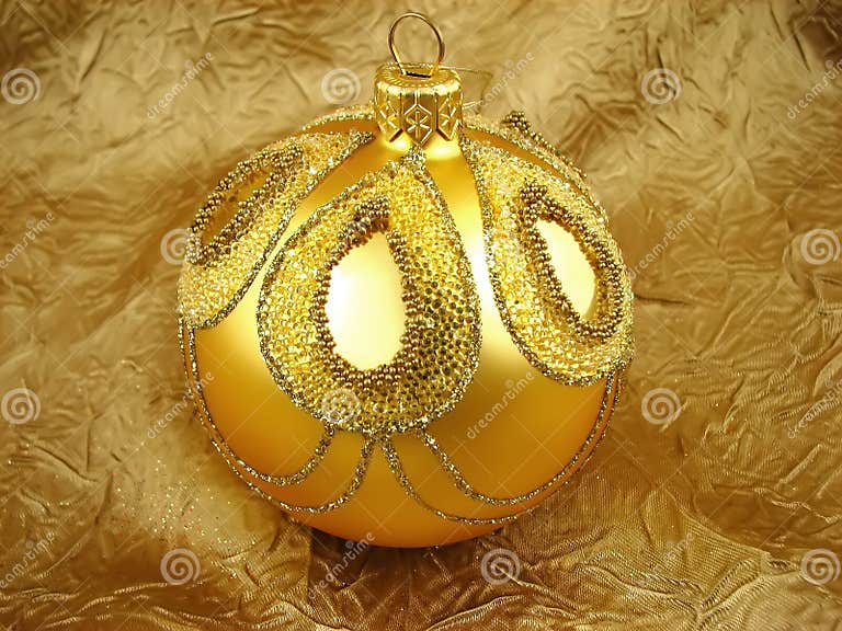 Gold bulb stock image. Image of decorative, background - 3585977
