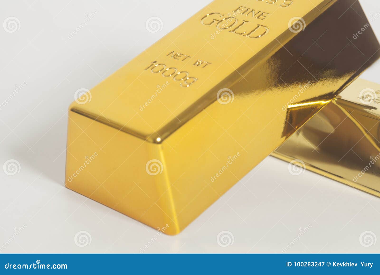 Gold bullion stock image. Image of block, money, reserve - 100283247