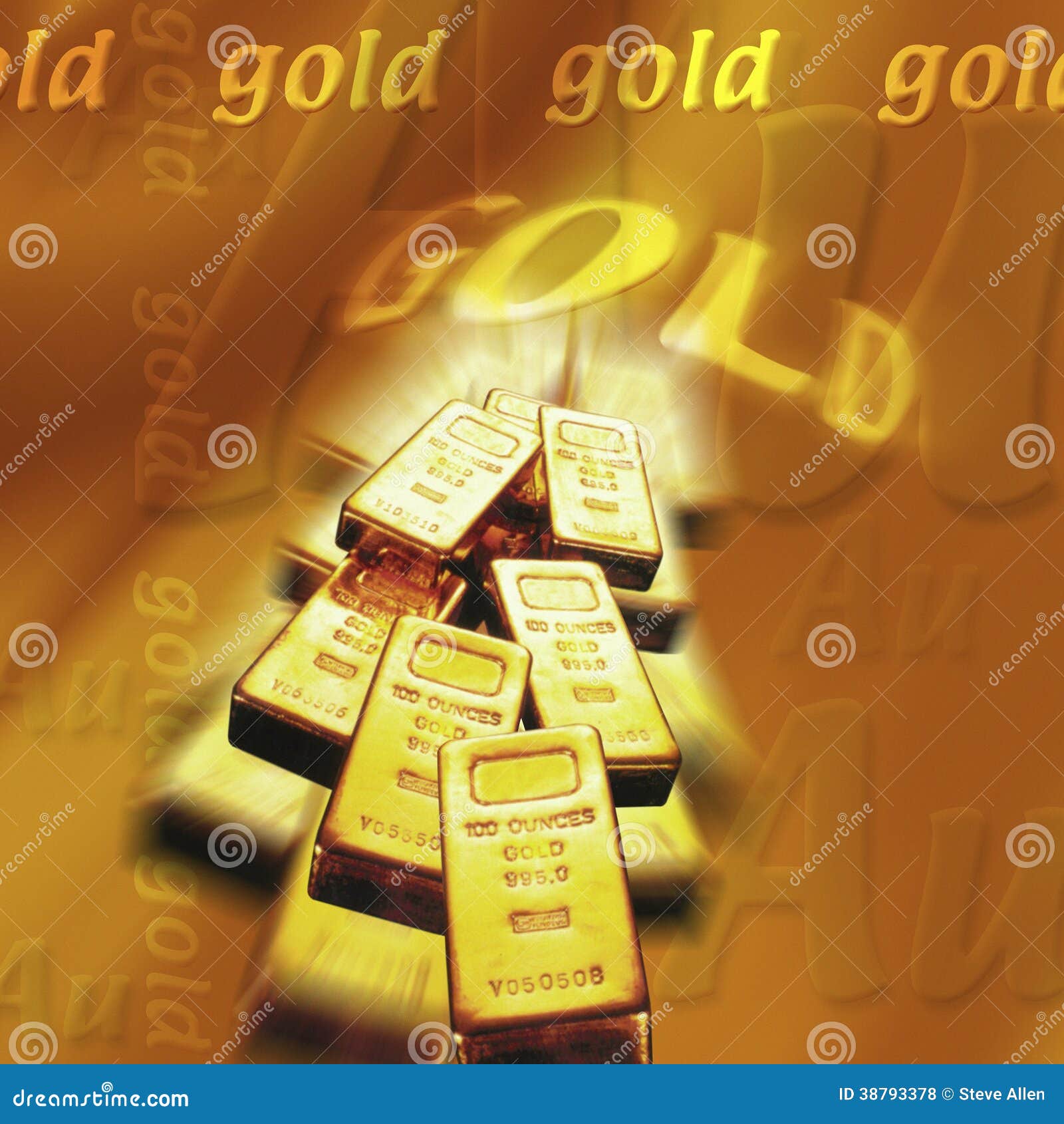 Gold Bullion - Wealth - Riches Stock Photo - Image of rich, reserve ...