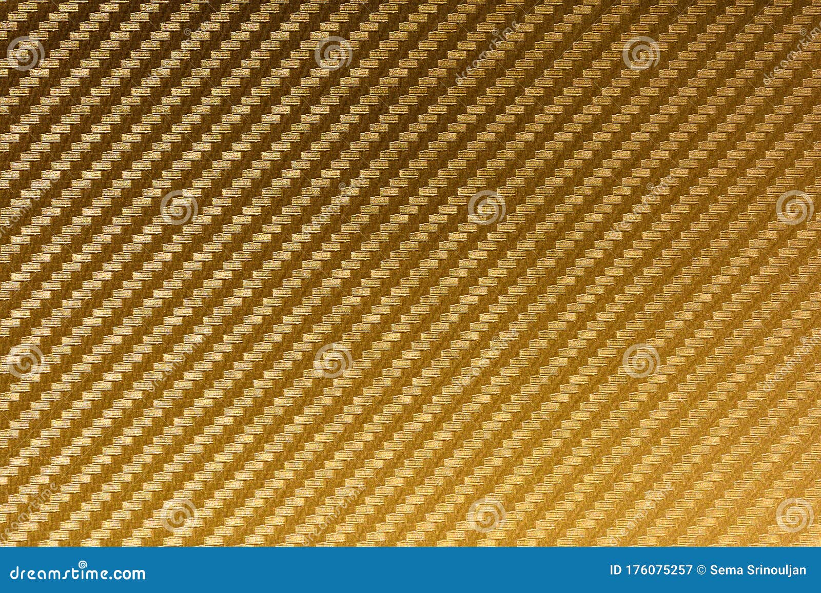 Gold Carbon Fiber Composite Raw Material. Stock Image - Image of race ...