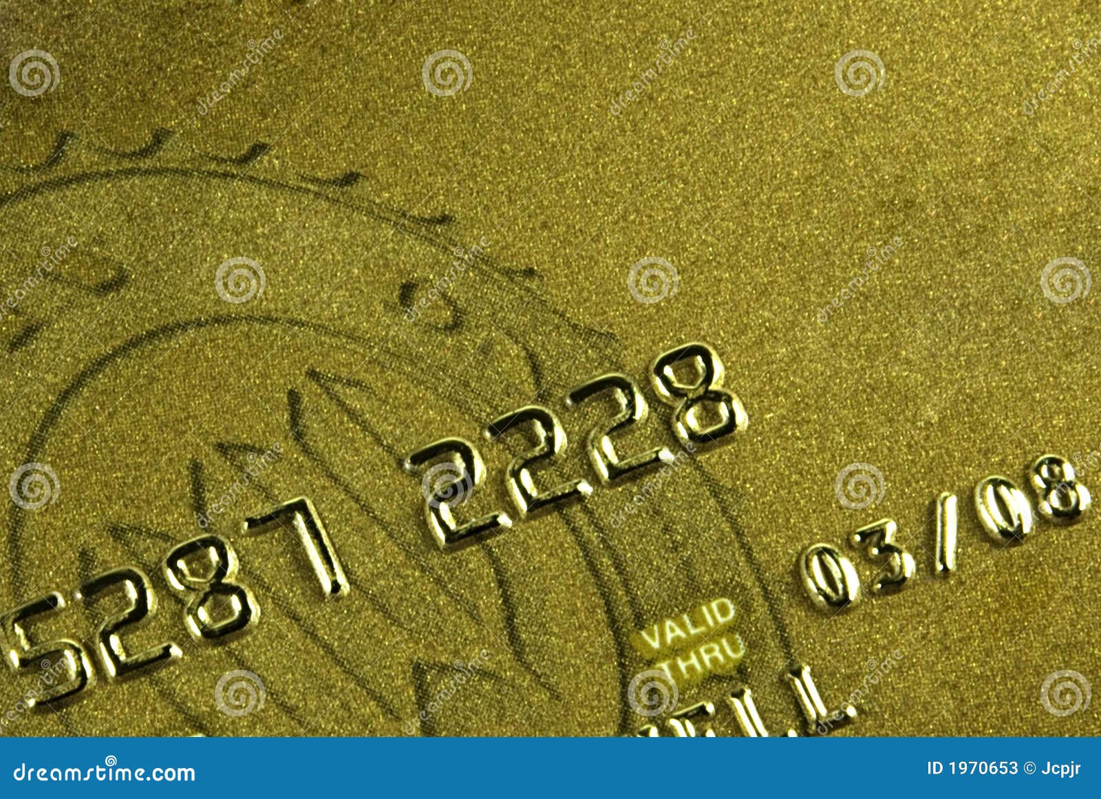 Gold Card stock image. Image of plastic, budget, card - 1970653
