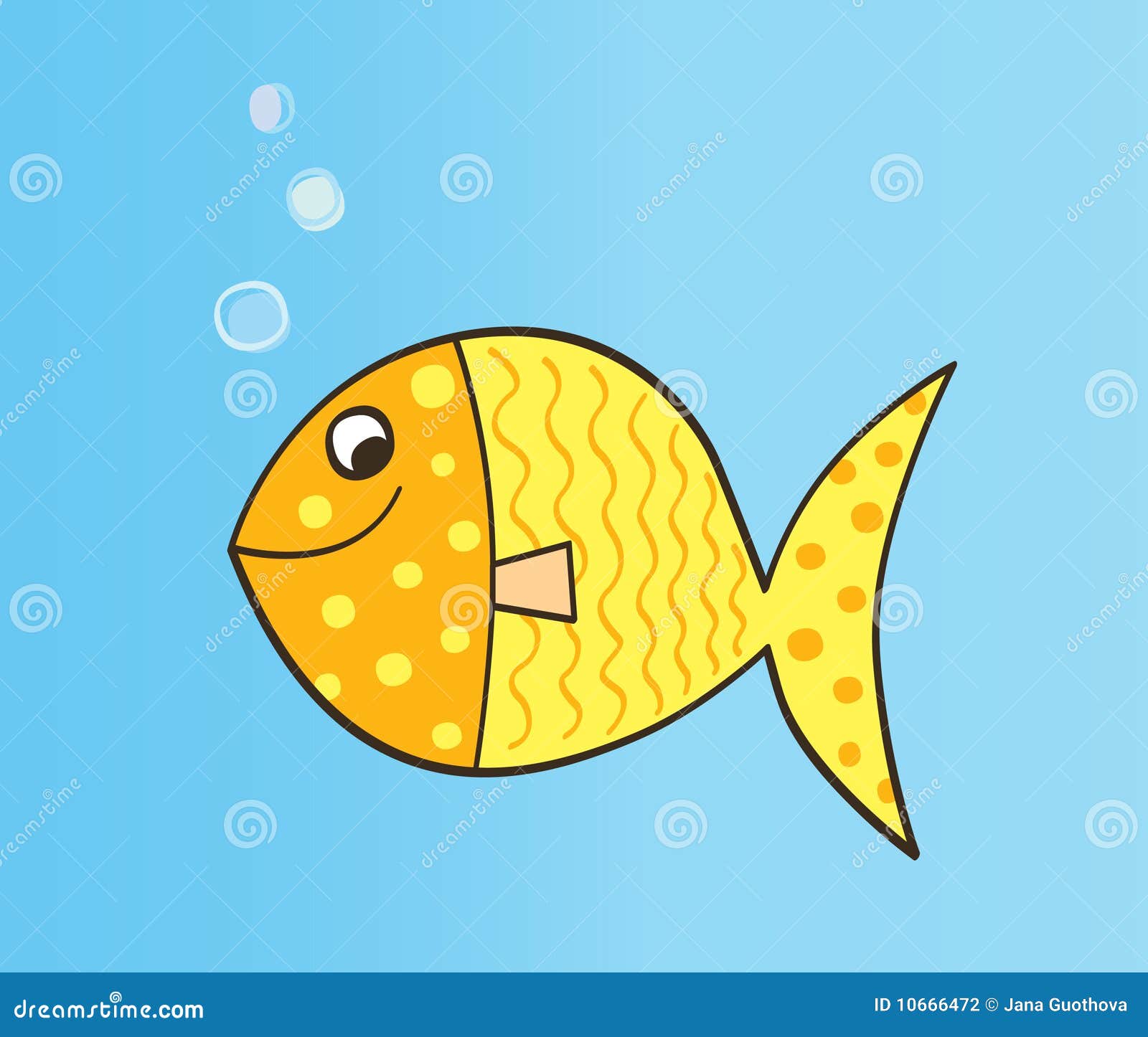 Cold Fish Clipart To Color