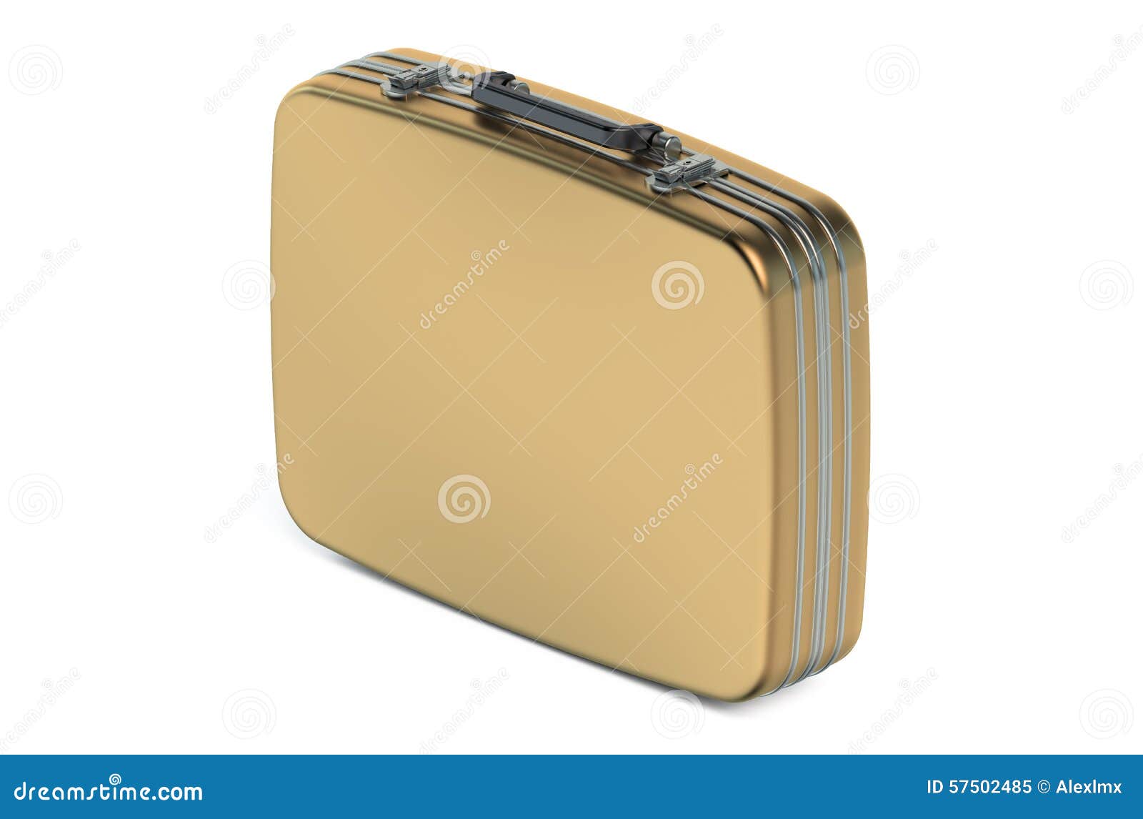 Gold case stock illustration. Illustration of rectangular - 57502485