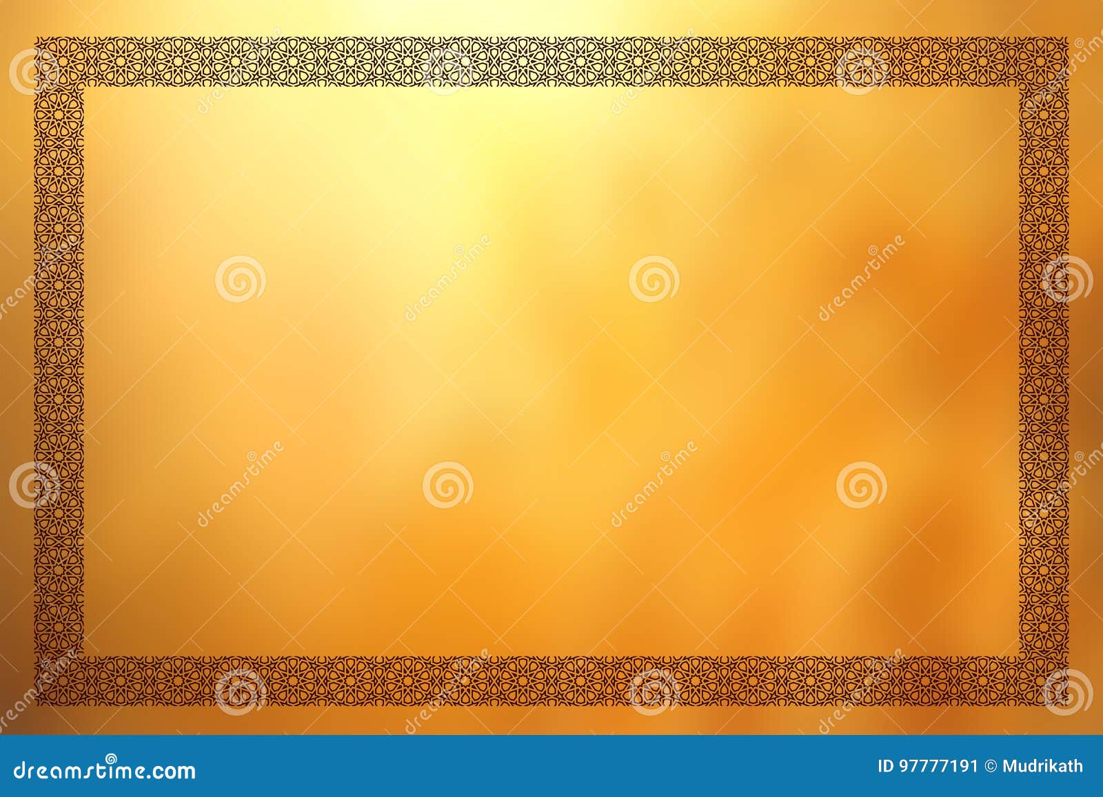 Gold Certificate Background. Modern Flat Style- 21 JULY 2017. Royalty ...