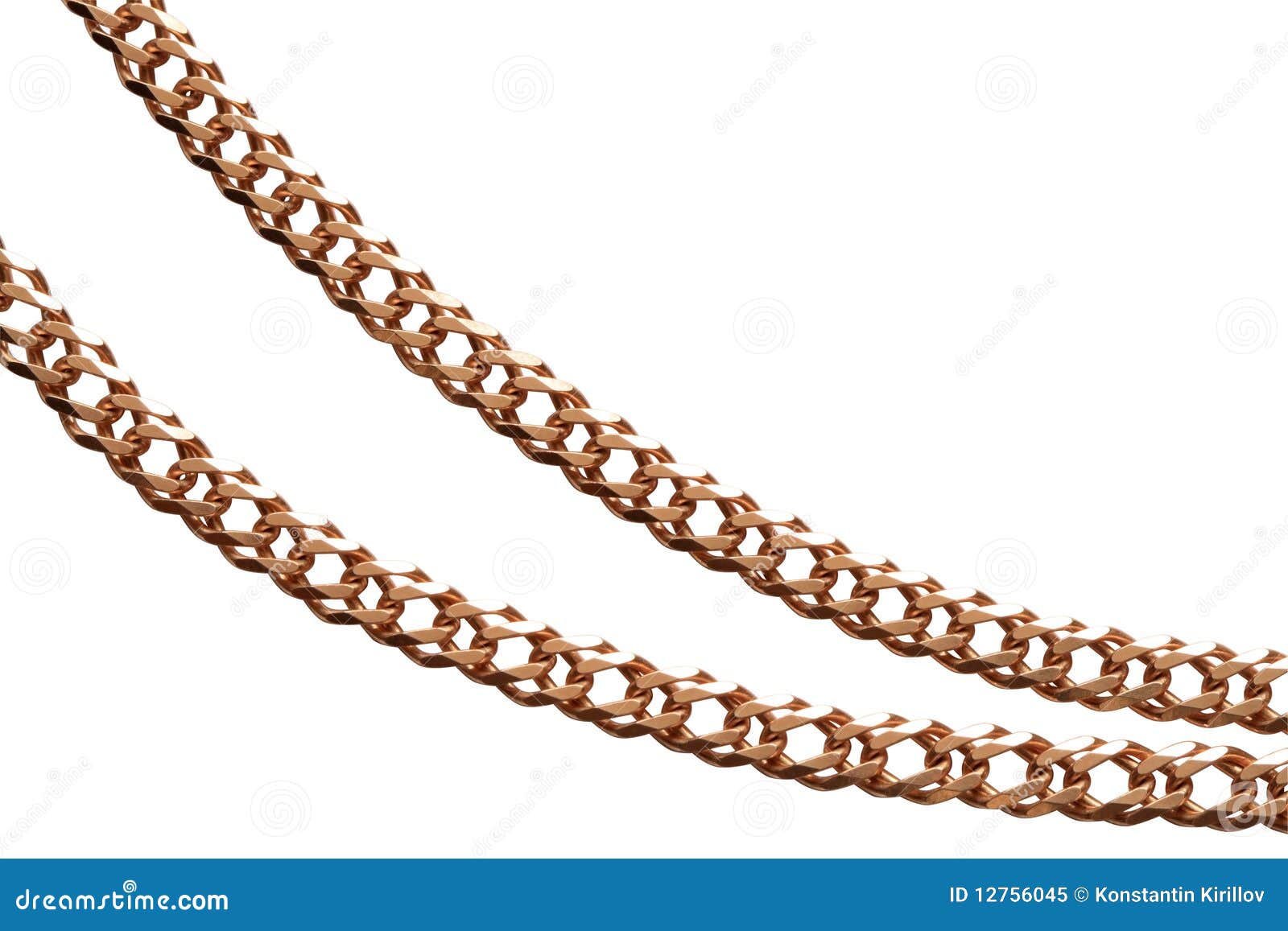 Gold Chain stock image. Image of chain, accessory, metal - 12756045