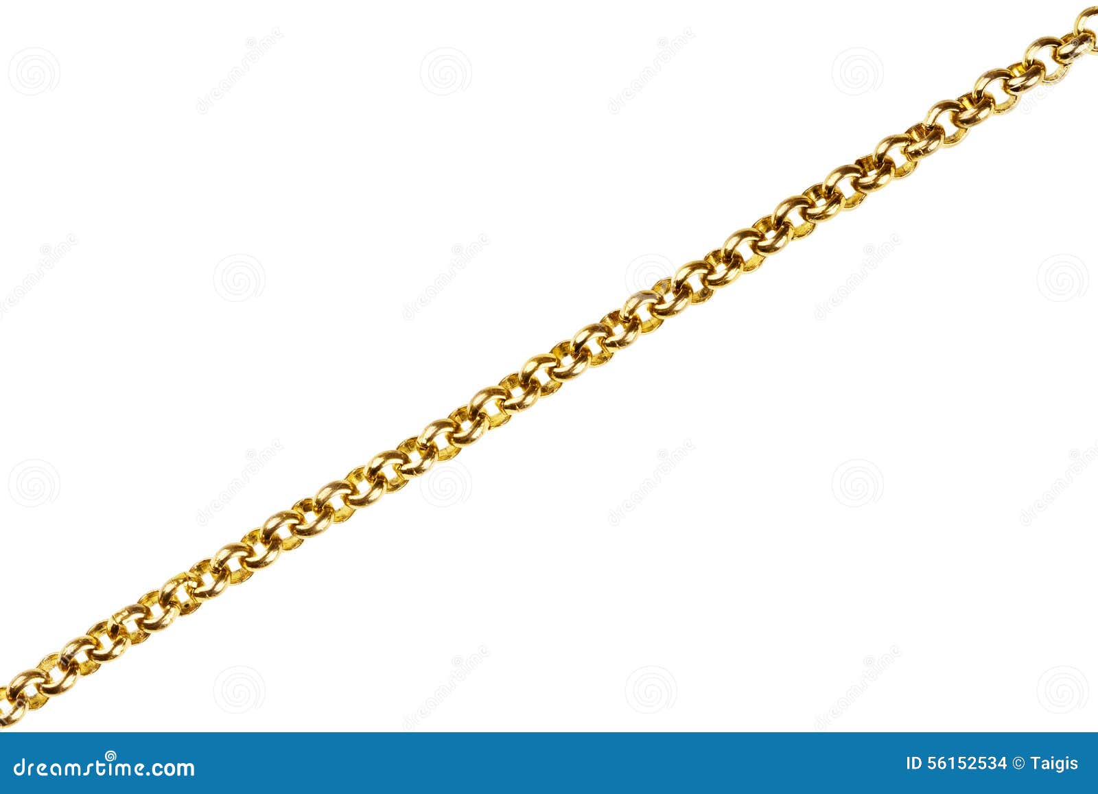 Gold Chain Round On Wood Texture Royalty-Free Stock Photography ...