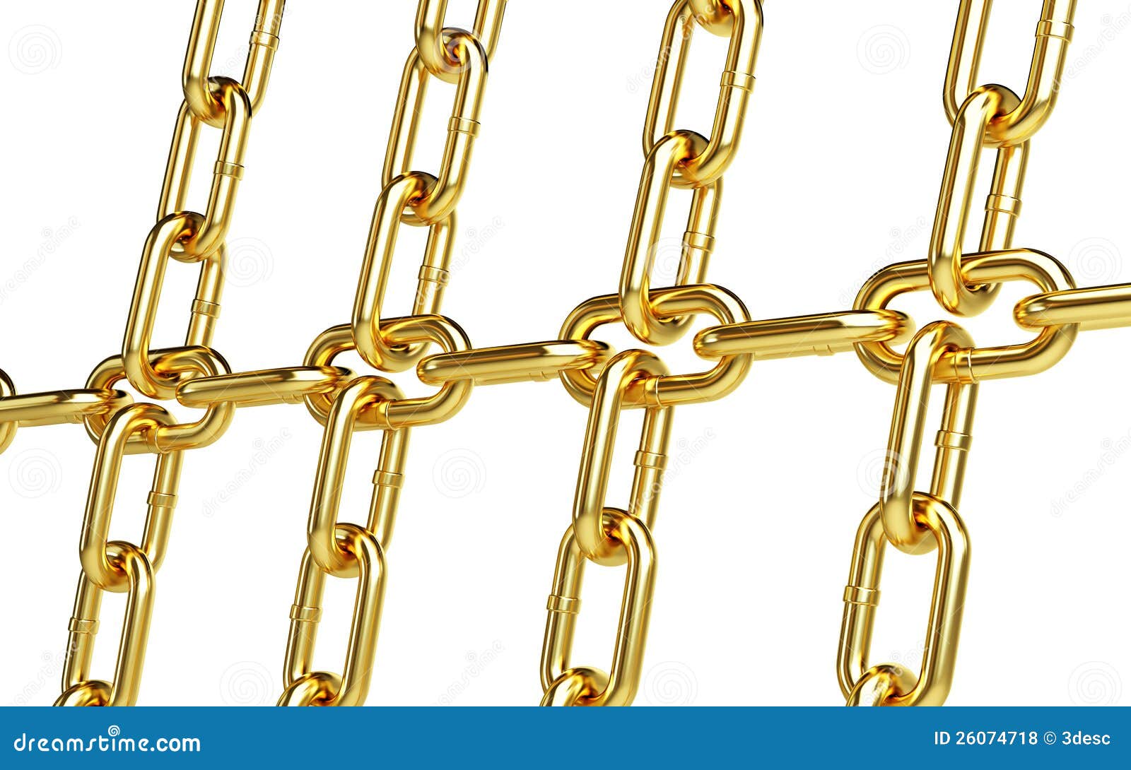 Separation - Gold Text On Black Background - 3D Rendered Royalty Free ...