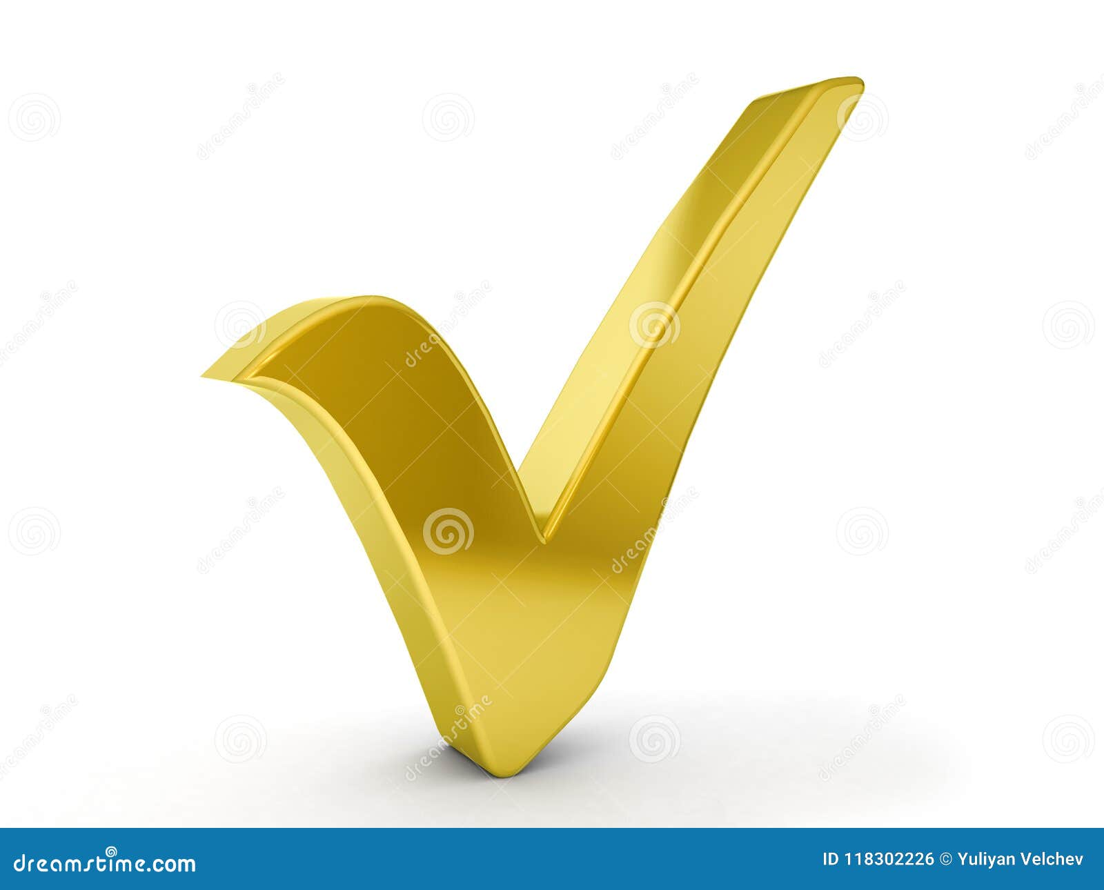 Gold Check Marks Stock Photography | CartoonDealer.com #27584018