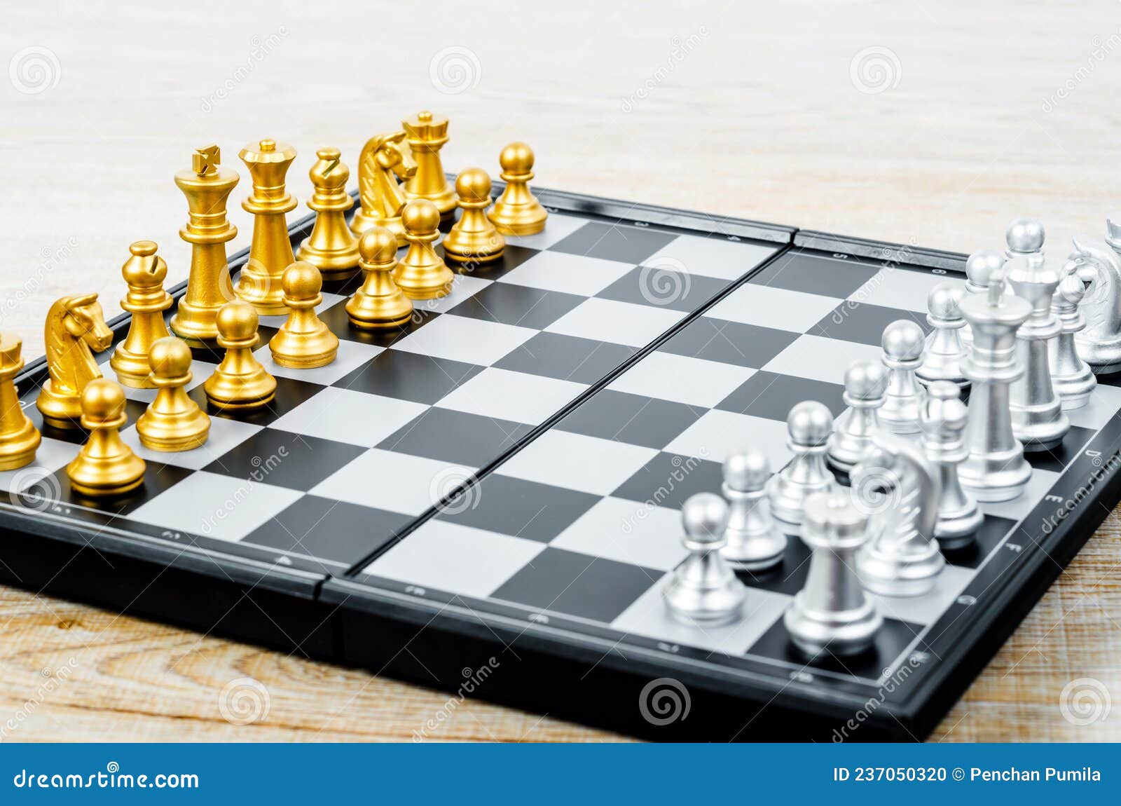 Gold chess pieces stock photo. Image of fight, leisure - 237050320