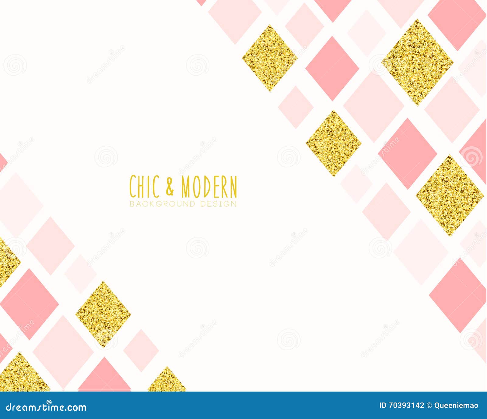Gold Chic Background Vector Design Element Stock Illustration ...