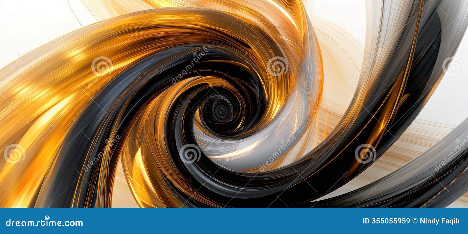 Vortex. Wave Splash. Brush Stroke Illustration. Cartoon Vector ...