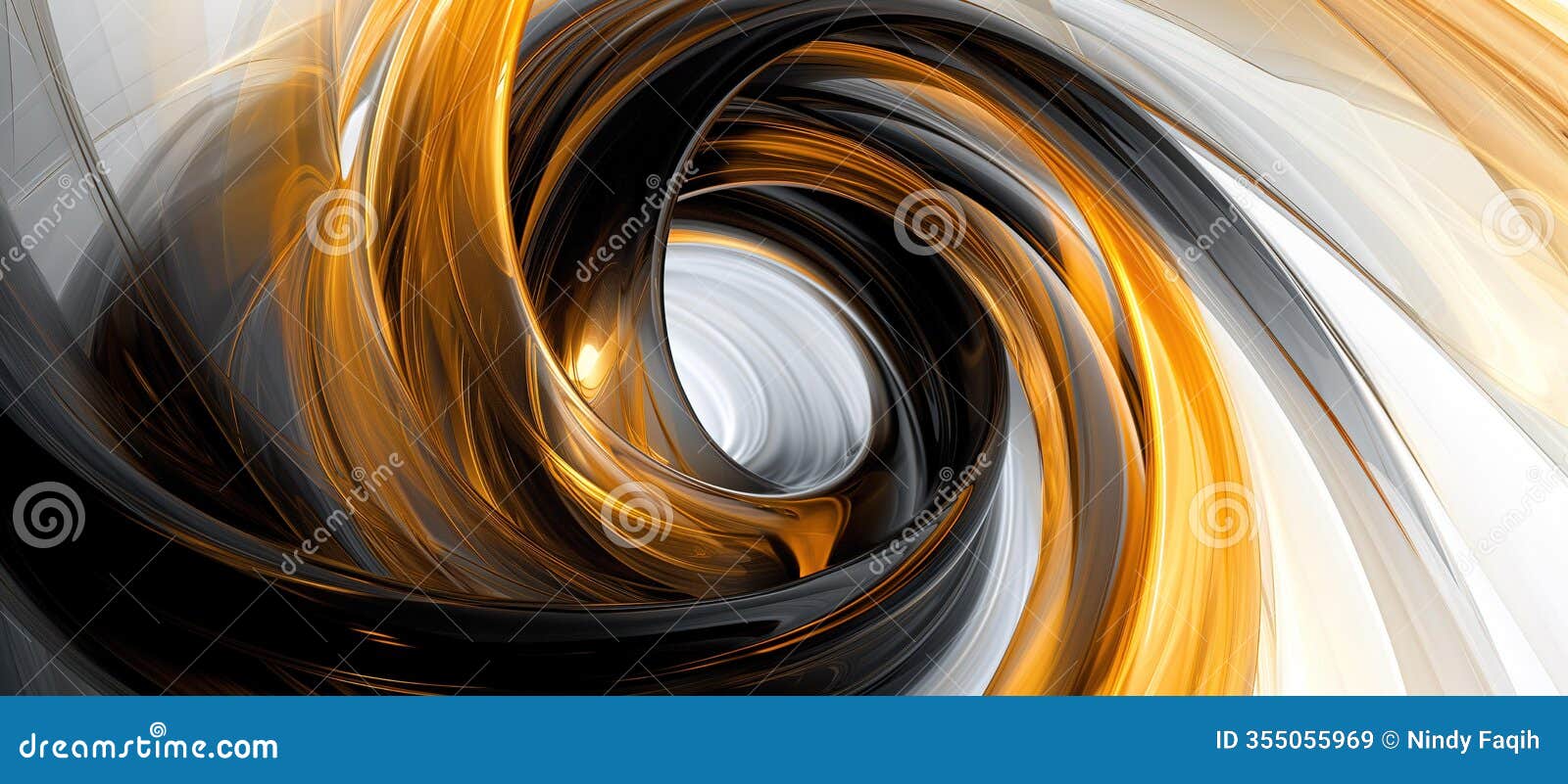 Vortex. Wave Splash. Brush Stroke Illustration. Cartoon Vector ...