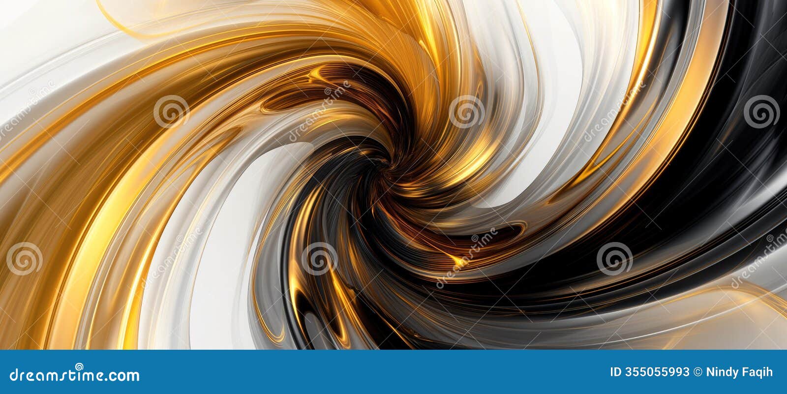 Vortex. Wave Splash. Brush Stroke Illustration. Cartoon Vector ...