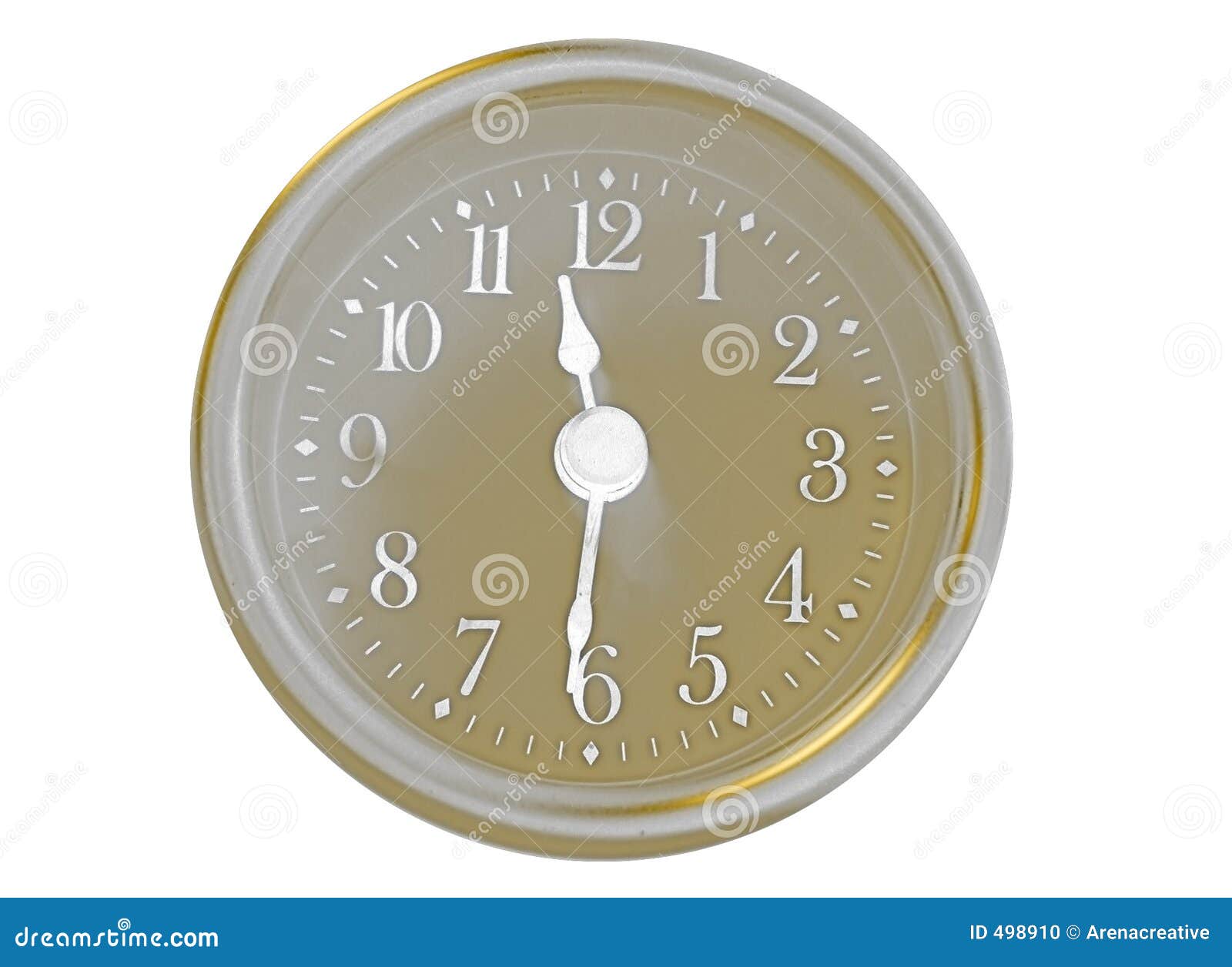 Gold Clock Picture. Image: 498910