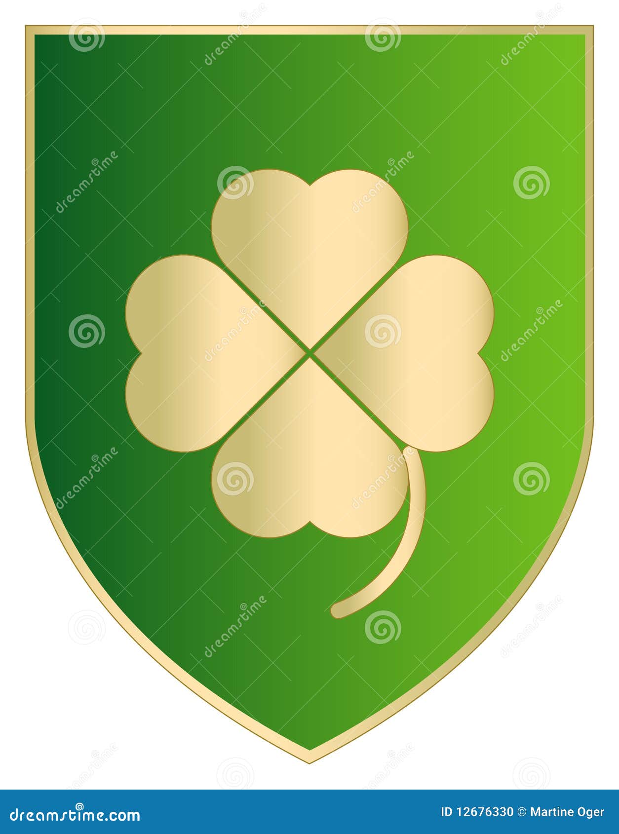 Gold Clover Texture Background Royalty-Free Stock Photo | CartoonDealer ...