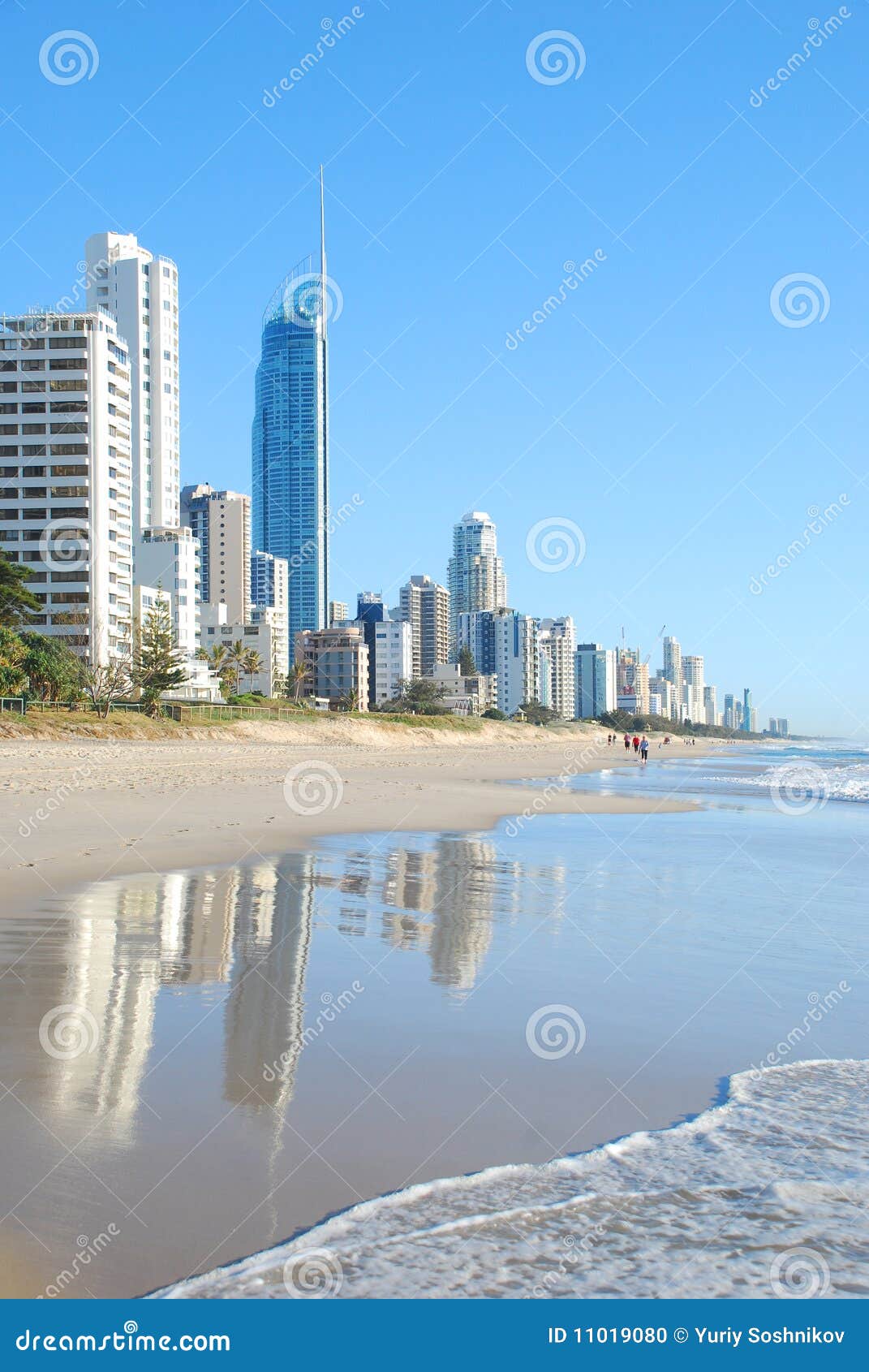 Gold Coast city, Australia stock photo. Image of water - 11019080