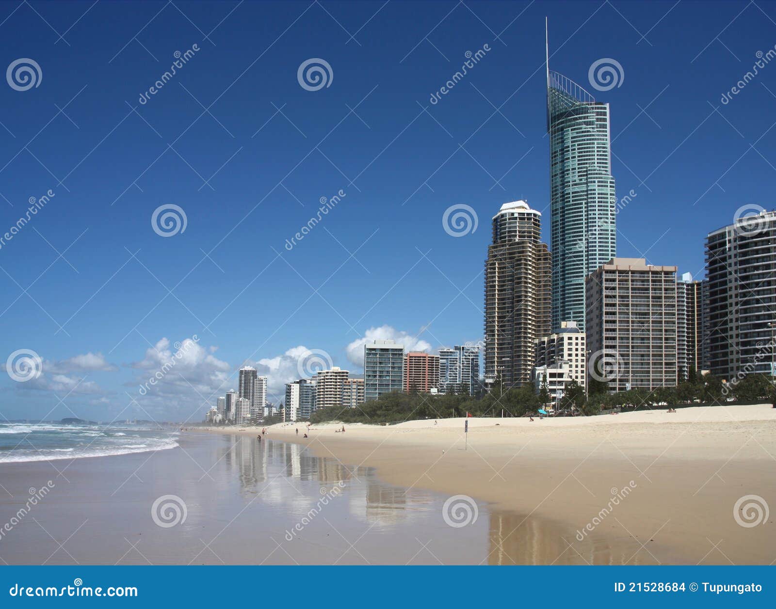 Gold Coast city, Australia stock photo. Image of cityscape - 21528684