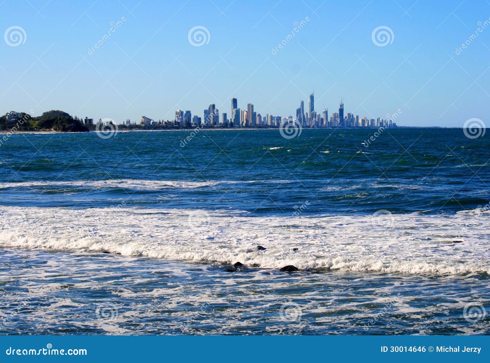 Gold Coast in Australia editorial photo. Image of shore - 30014646