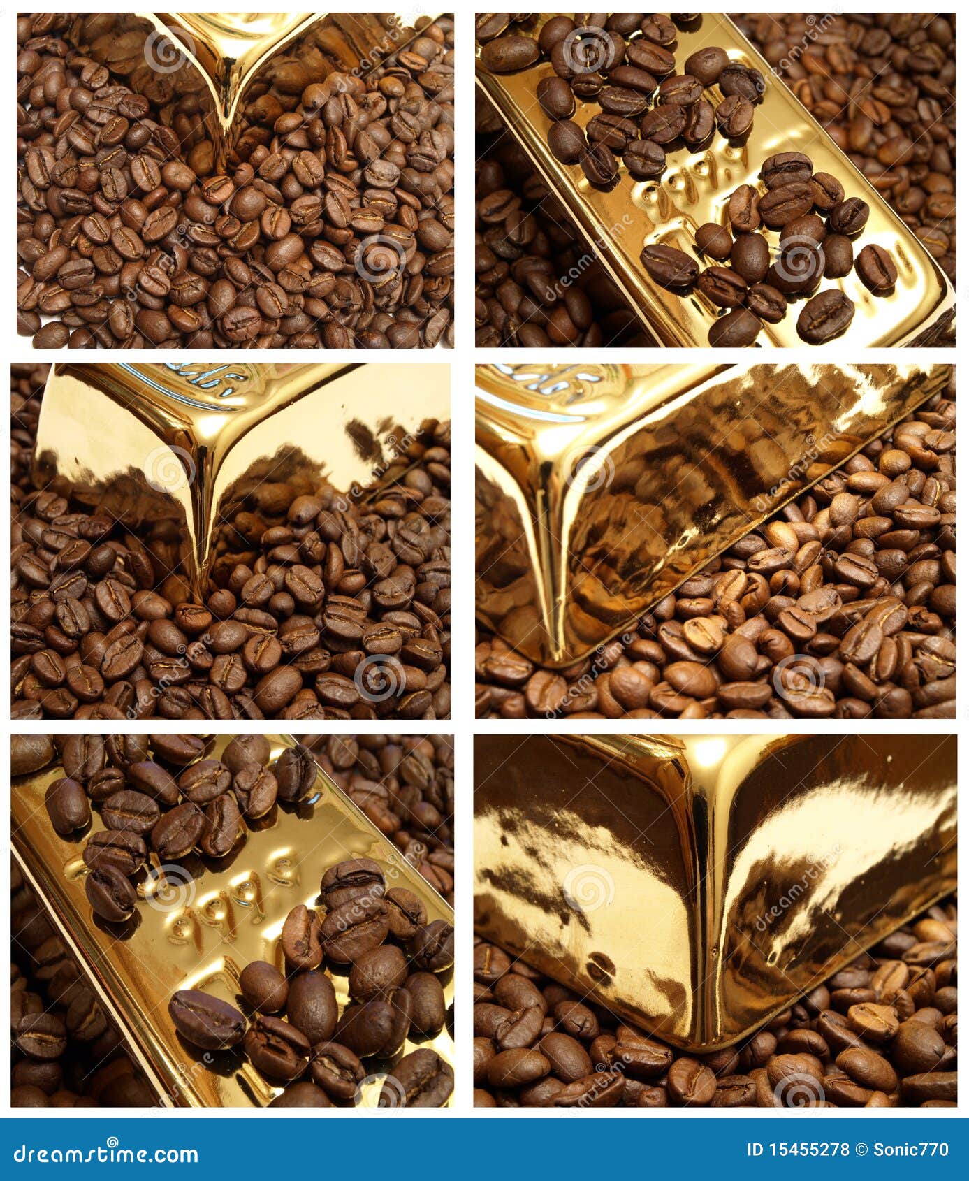 Gold coffee stock photo. Image of aroma, dark, coffee - 15455278
