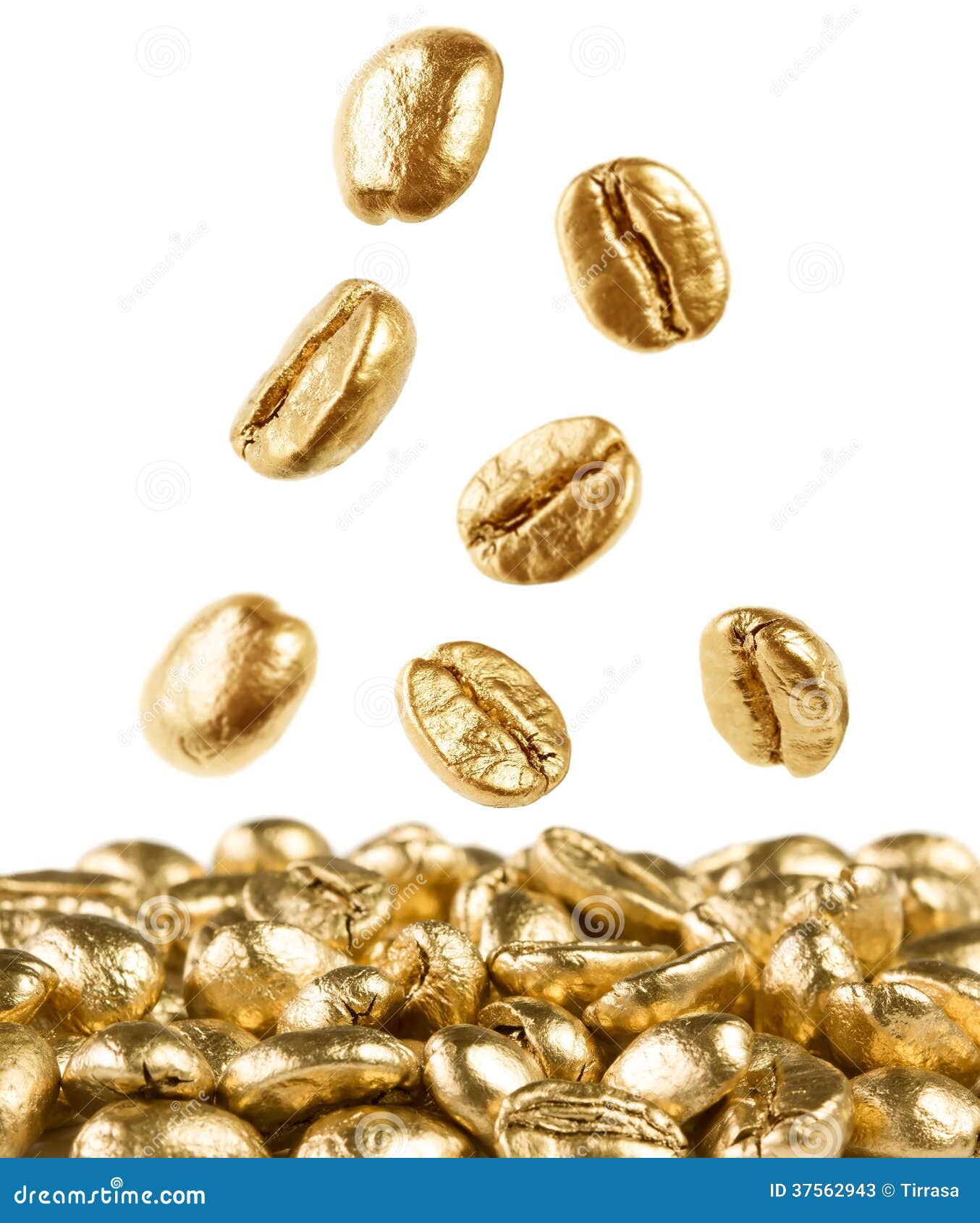 Gold Coffee Beans at Georgia Farber blog