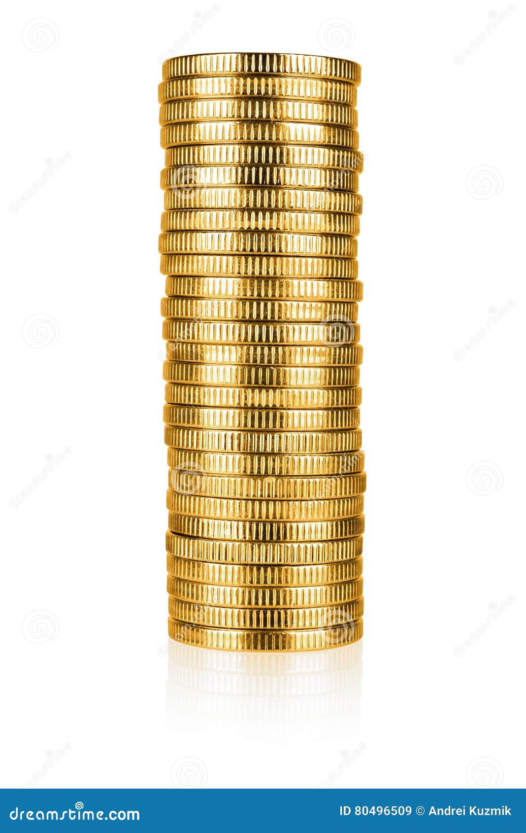 Gold coin stack stock image. Image of business, heap - 80496509