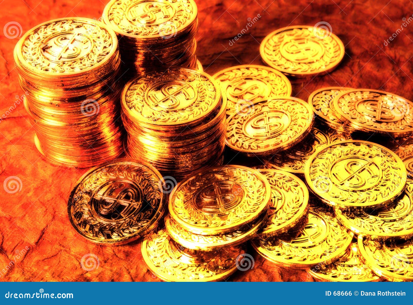 Gold Coins 2 stock photo. Image of gold, mineral, pirate - 68666