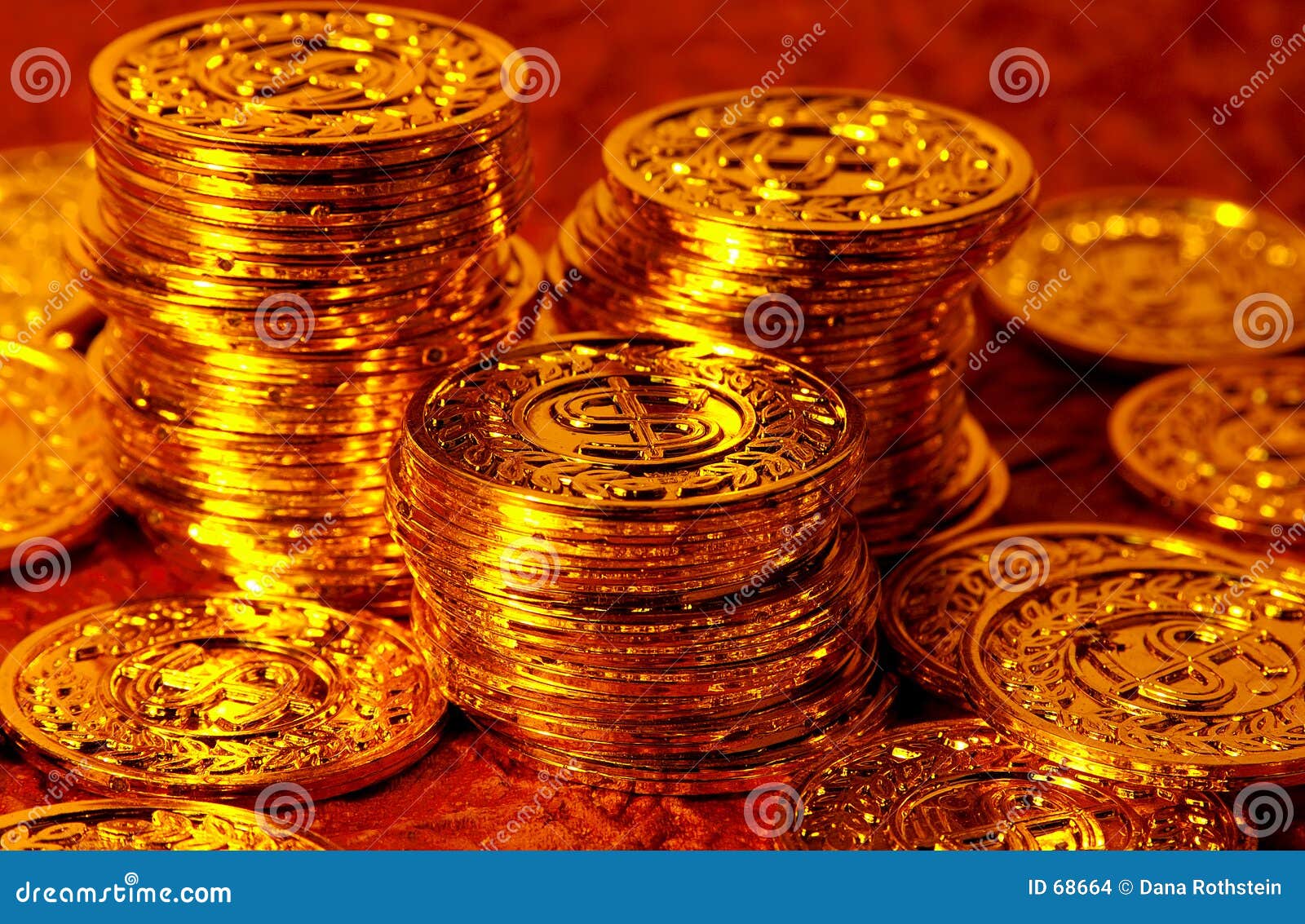 Gold Coins stock photo. Image of coins, gold, mineral, business - 68664