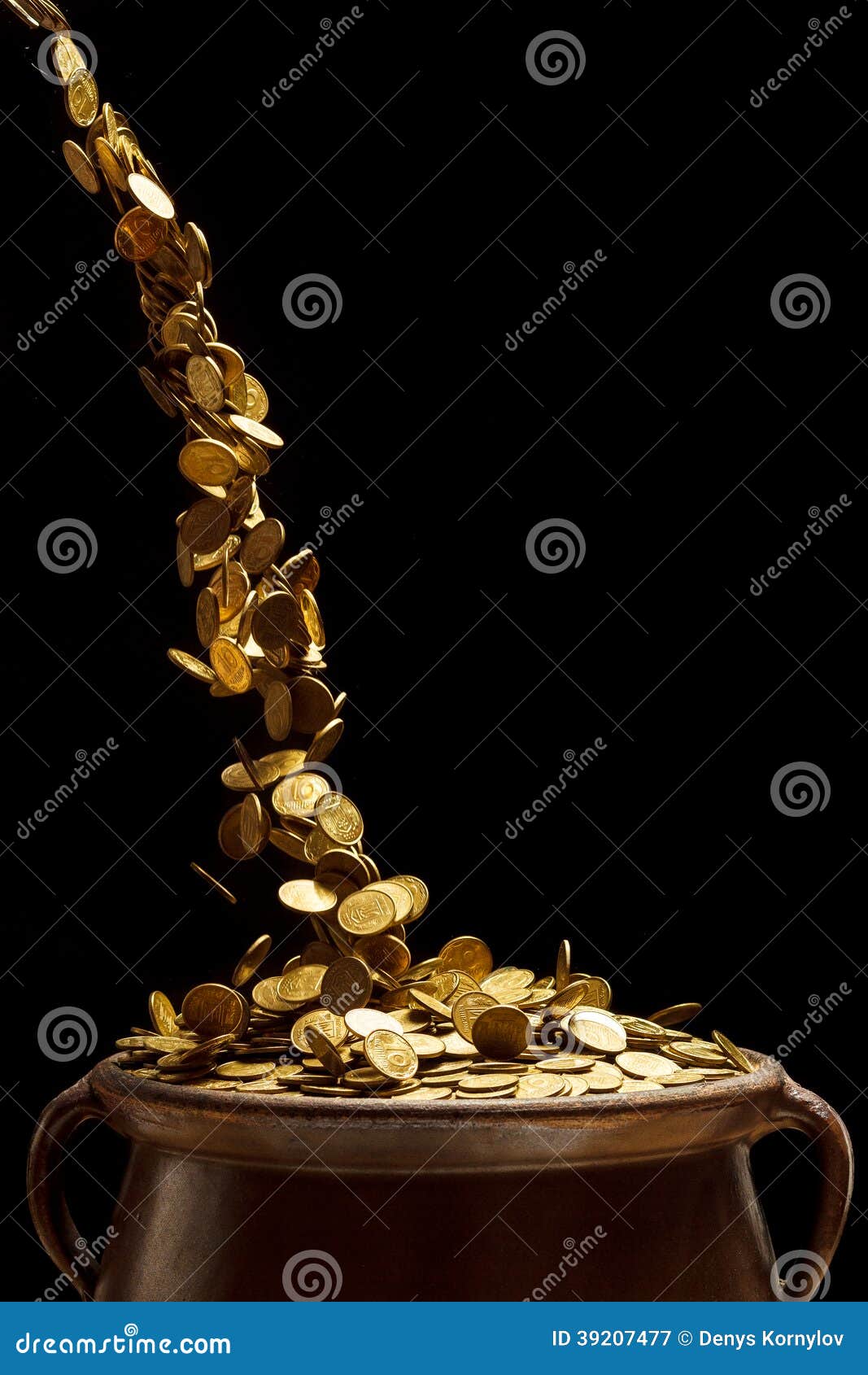 Falling Coins Wallpaper