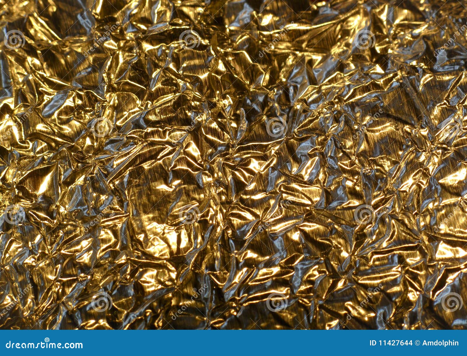 Gold Color Aluminum Foil stock photo. Image of background - 11427644