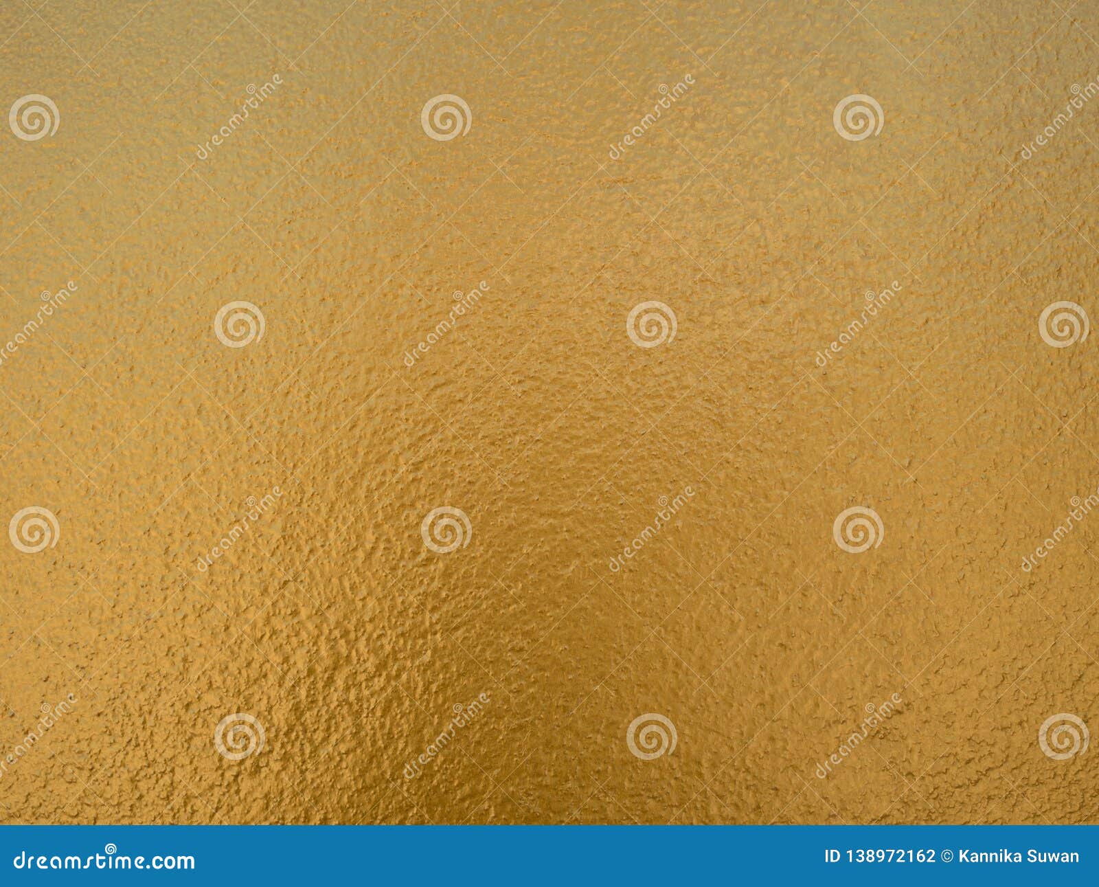 Gold Color Background. Rough Gold Texture Design on the Wall Stock ...