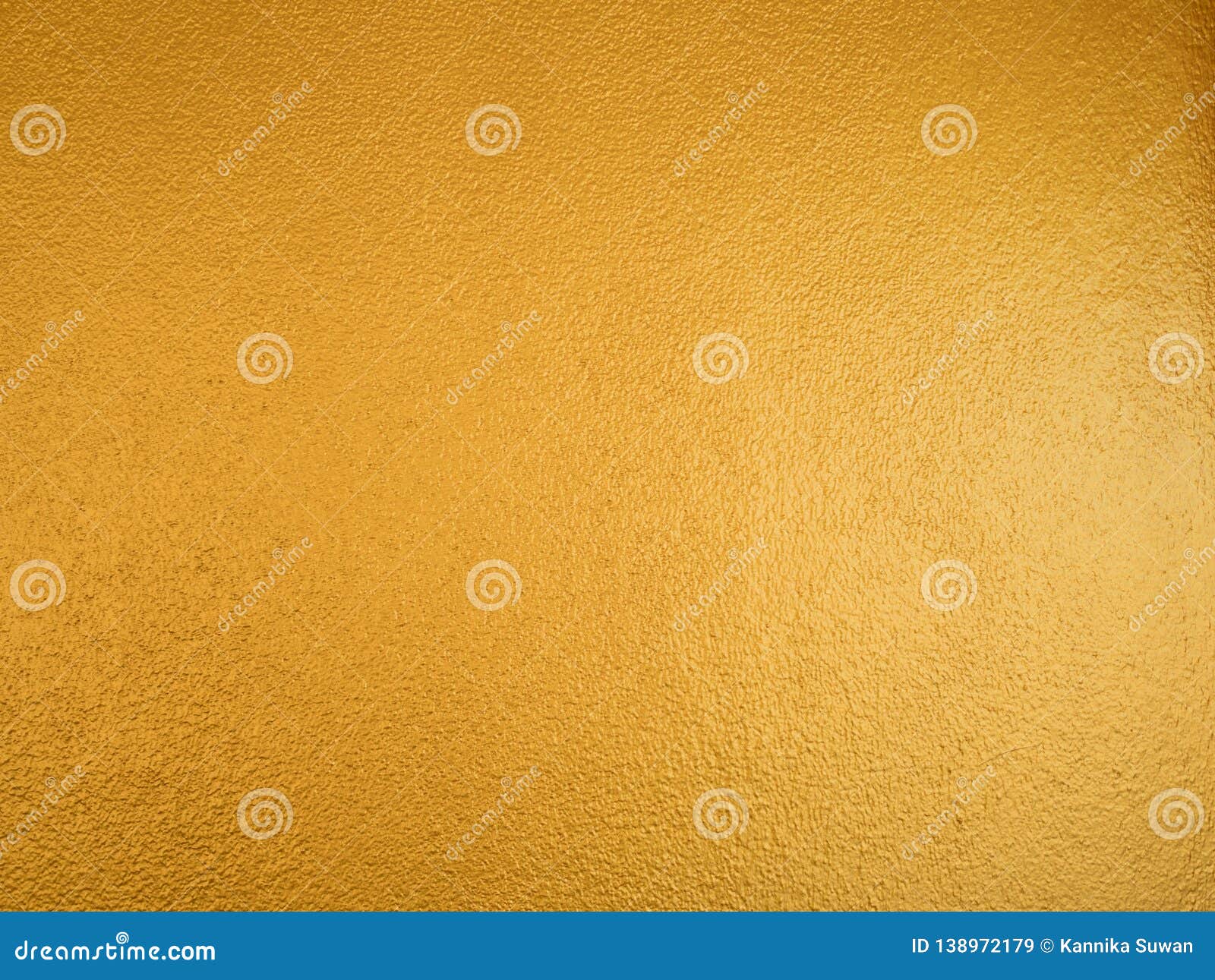 Gold Color Background. Rough Gold Texture Design on the Wall Stock ...