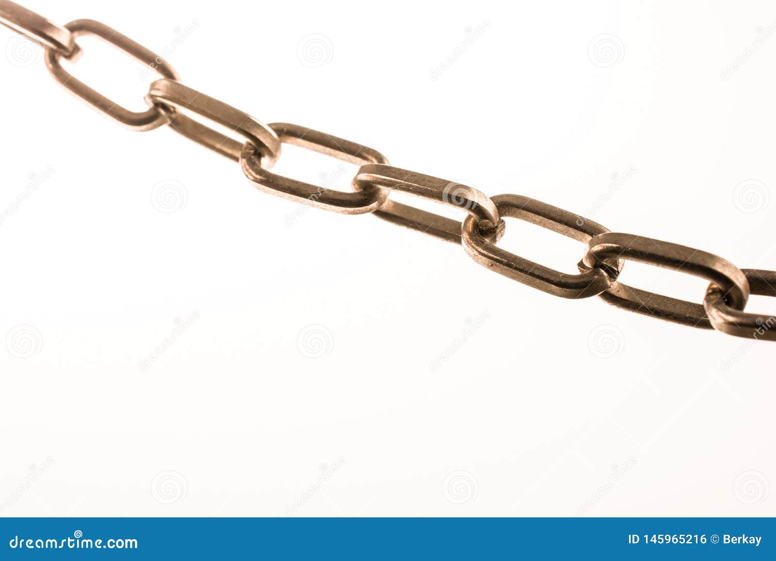 Gold color metal chain stock photo. Image of strong - 145965216