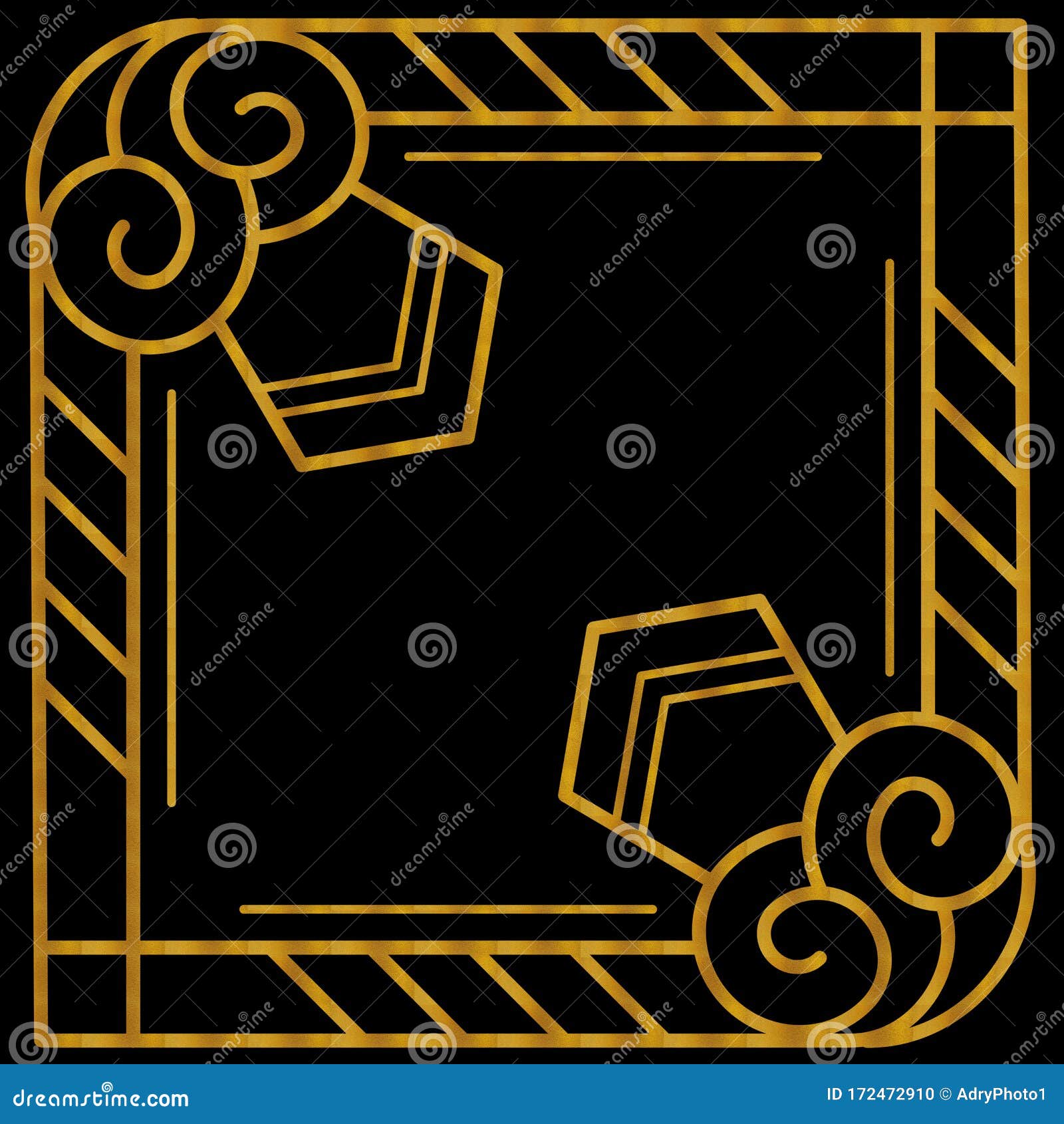 Gold Color Pattern, Square Format with High Resolution and Definition ...