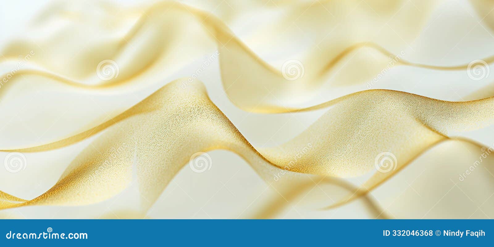 Glowing Gold Color Wave Background Stock Illustration - Illustration of ...
