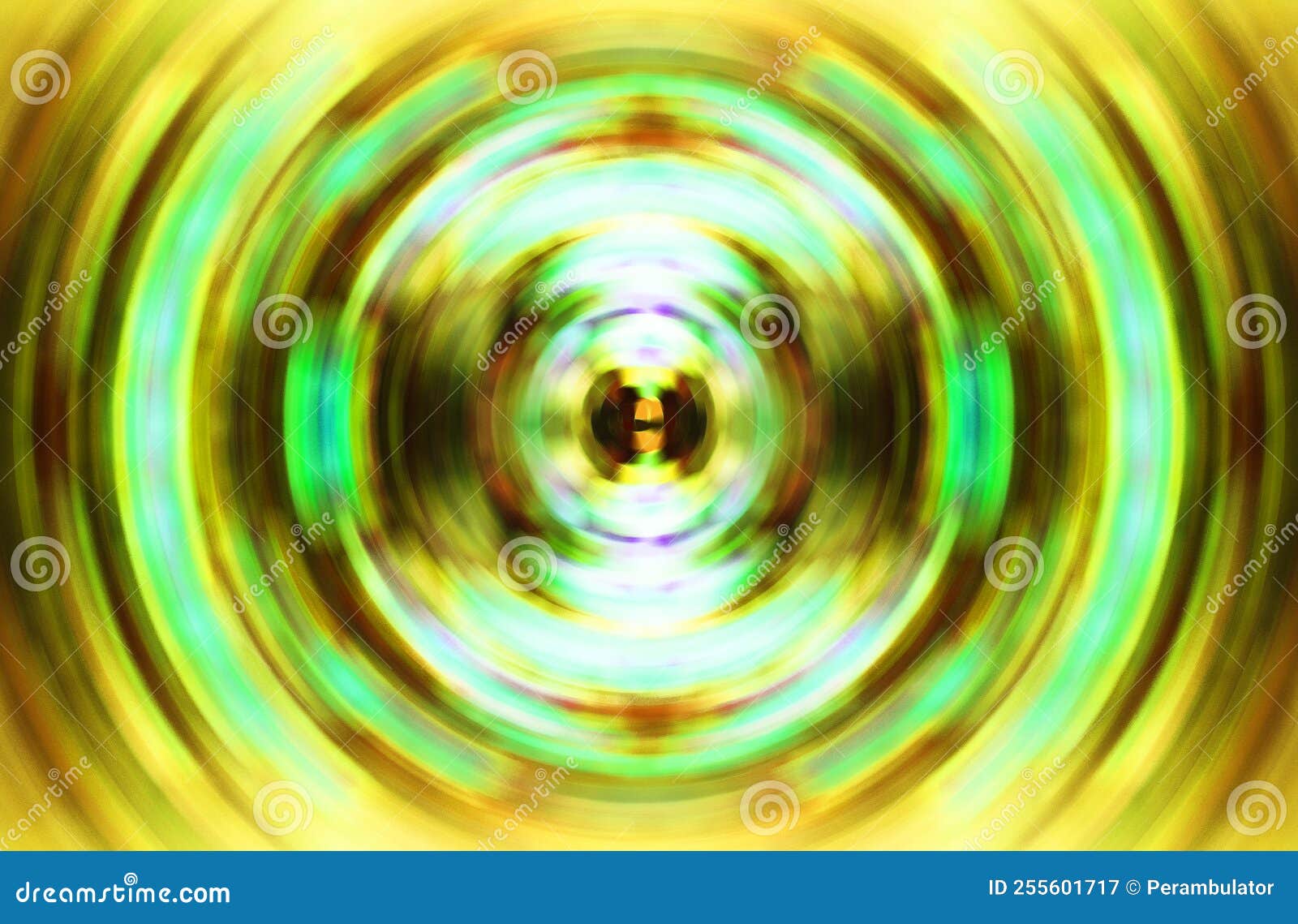 GOLD COLORED ABSTRACT CIRCULAR DISK BLUR Stock Illustration ...