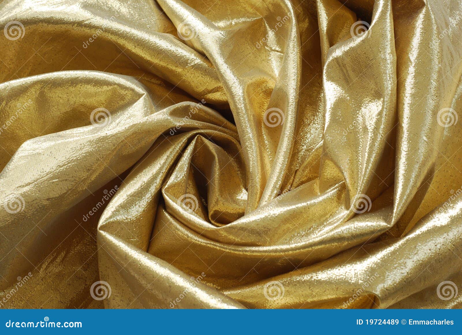 Gold Colored Fabric stock image. Image of backgrounds - 19724489