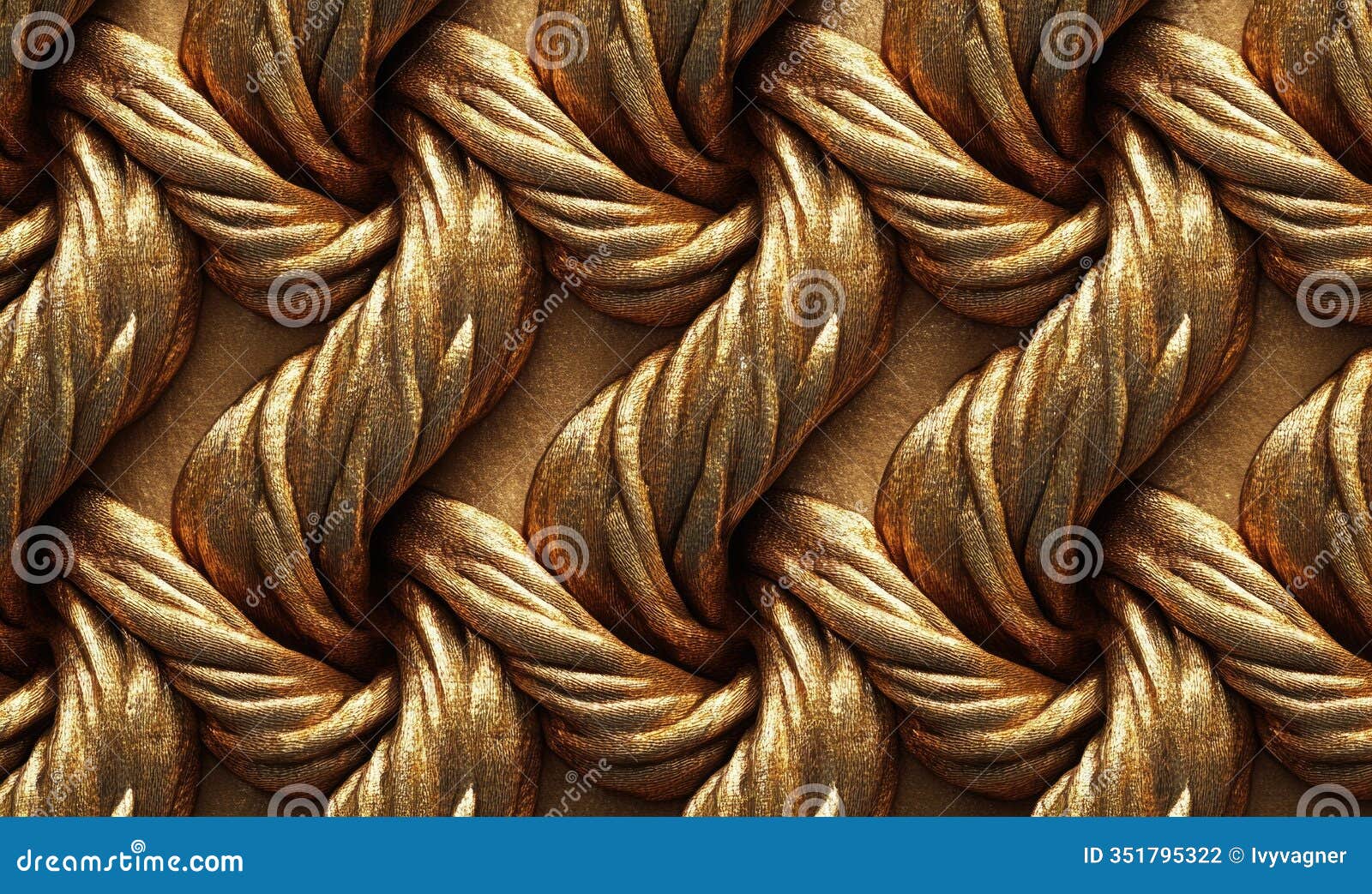 Gold Colored Hair with a Gold Colored Background Stock Photo - Image of ...
