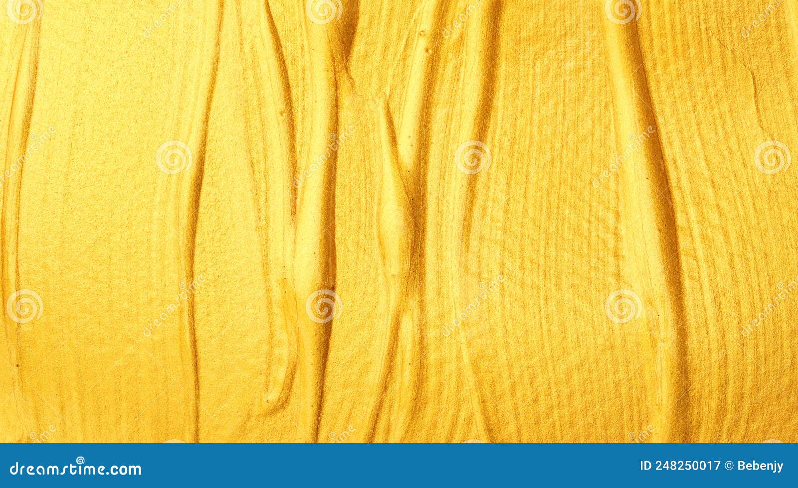 Gold Colored Poster Watercolor for an Abstract Background Stock Image ...