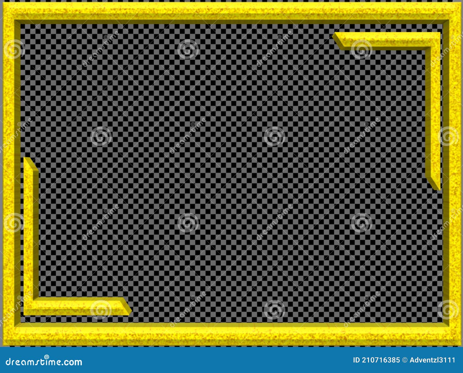 3D frame gold design stock image. Illustration of edges - 210716385