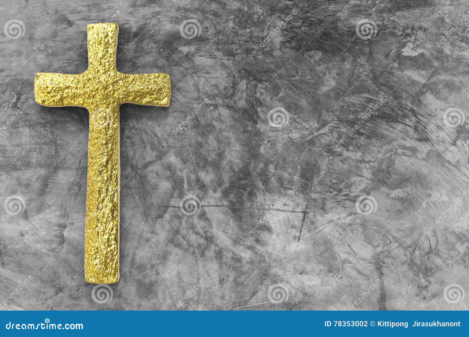 Gold cross stock photo. Image of prayer, burial, jesus - 78353002