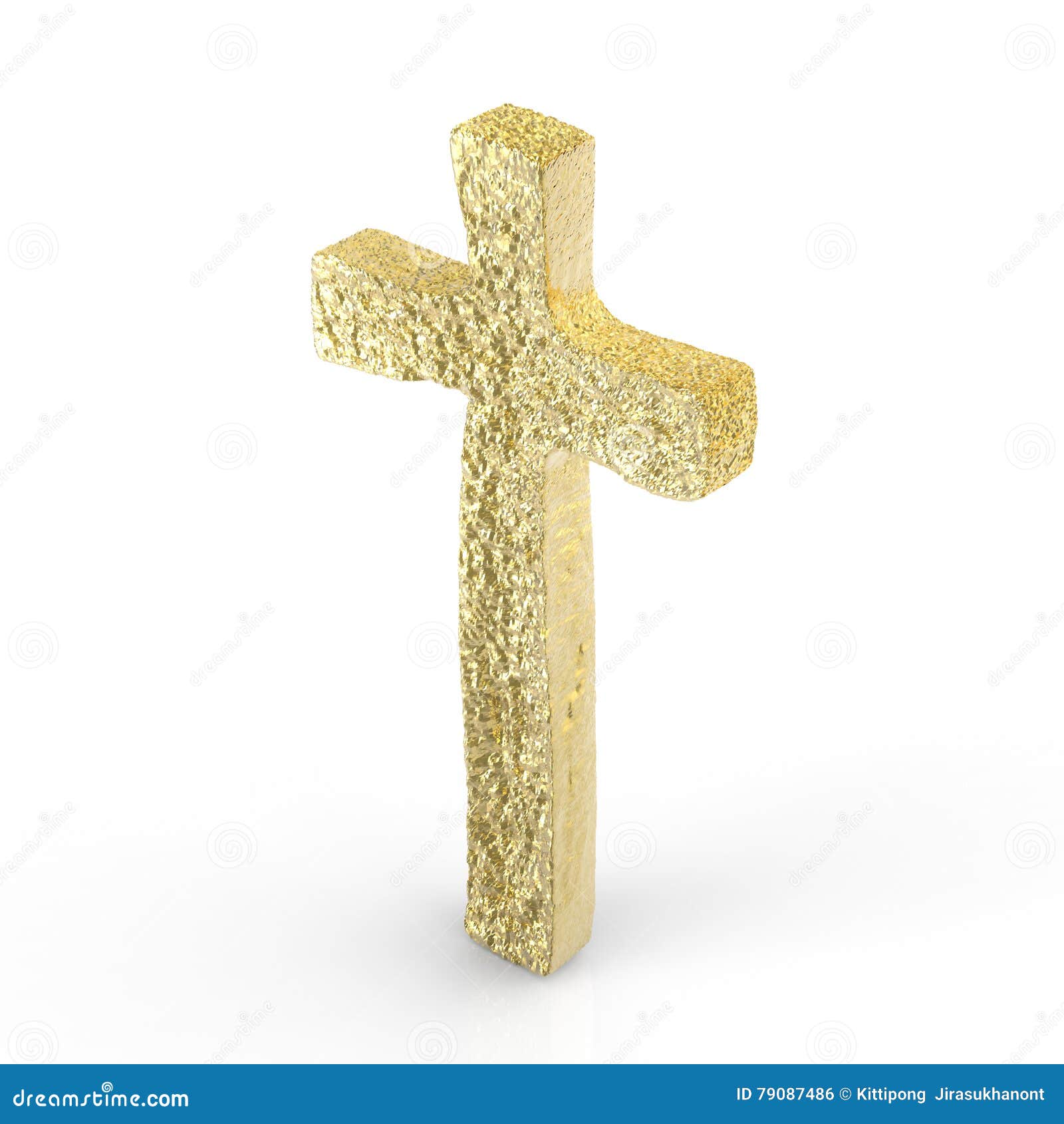 Gold cross stock illustration. Illustration of holy, bible - 79087486