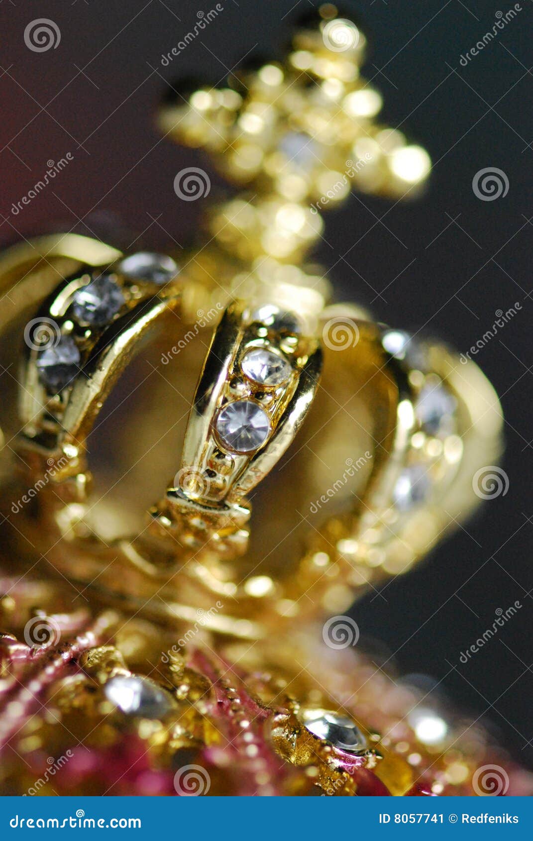 Gold crown stock image. Image of isolated, history, design - 8057741