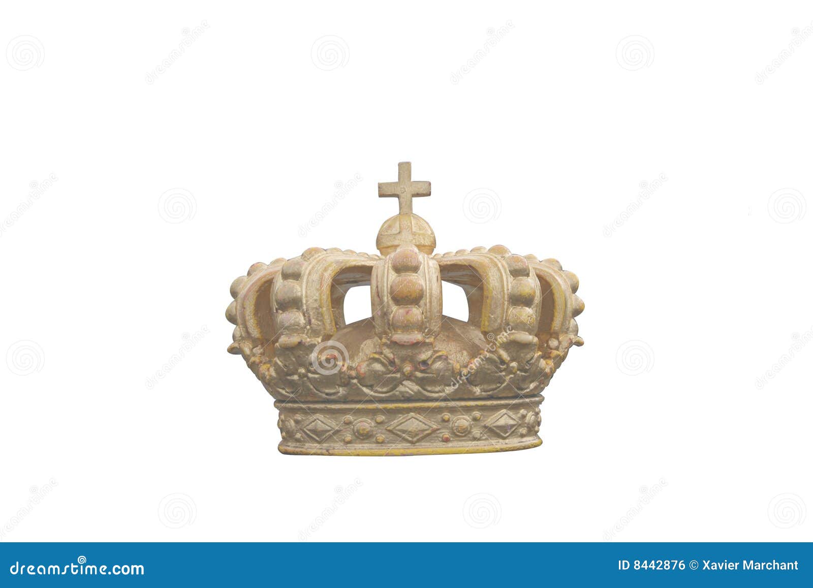 Gold crown stock photo. Image of church, crown, fake, gold - 8442876