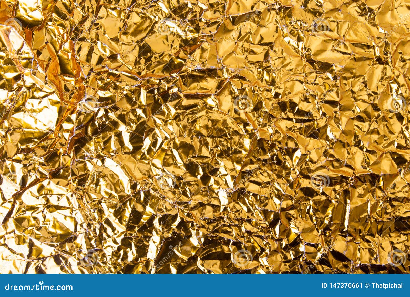 Gold Leaf Paper Texture