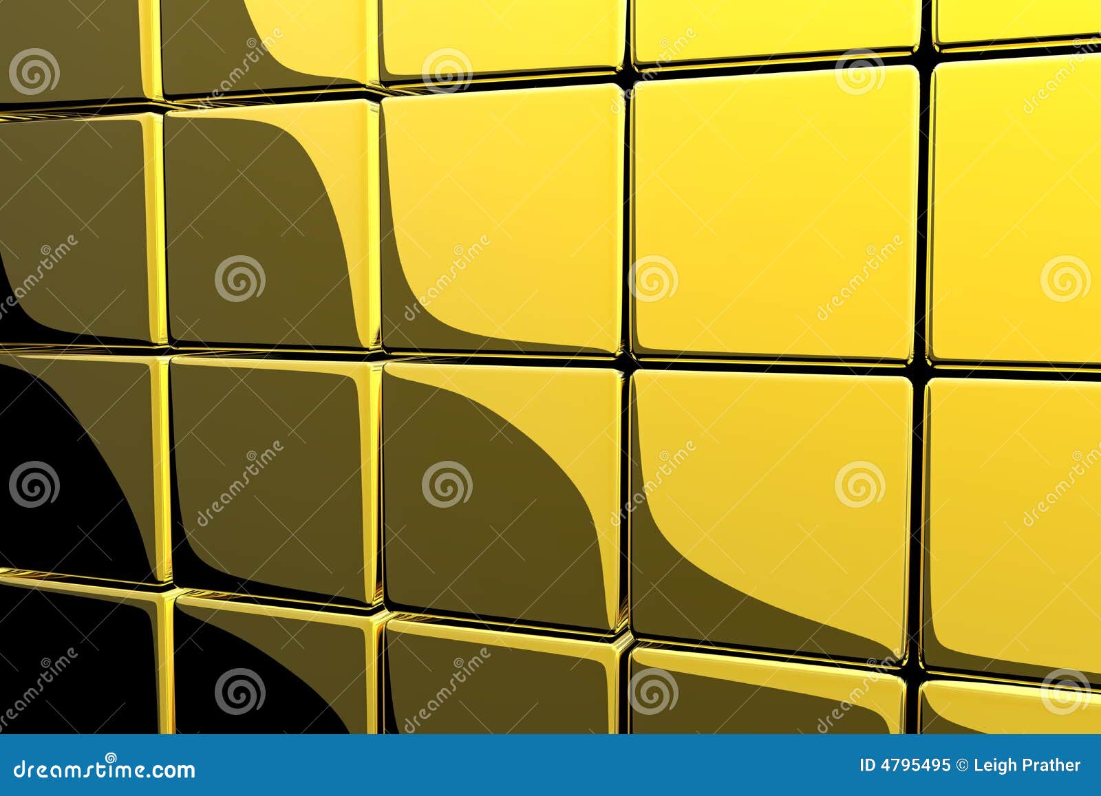 Gold cubes stock illustration. Illustration of fortune - 4795495