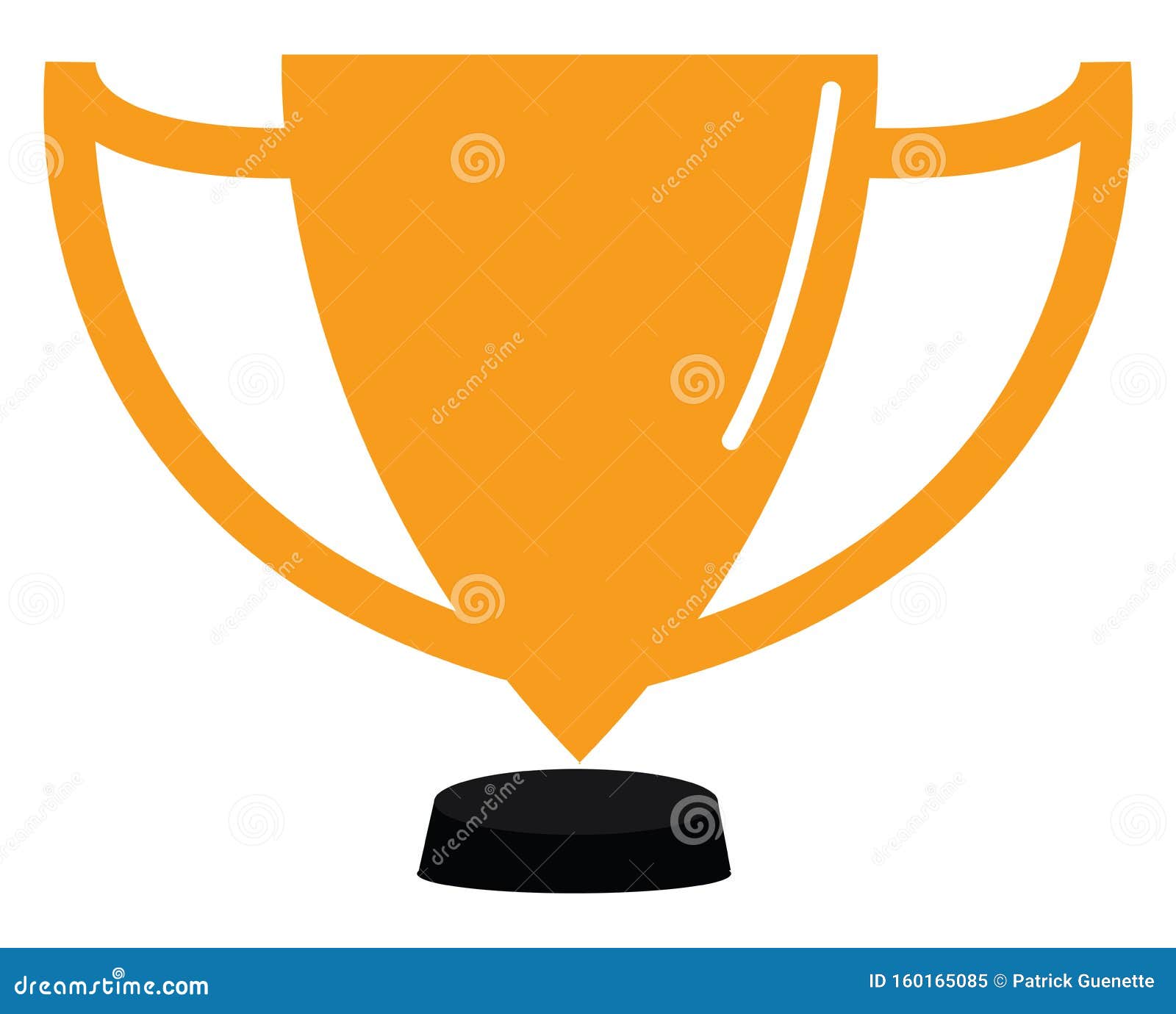 Gold Cup, Vector or Color Illustration Stock Vector - Illustration of ...