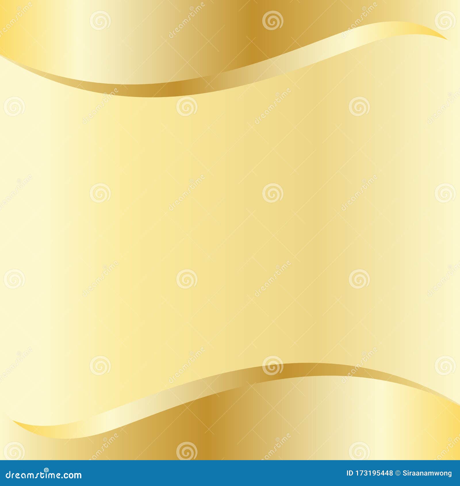 Gold Curve Background Template Stock Vector - Illustration of letter ...