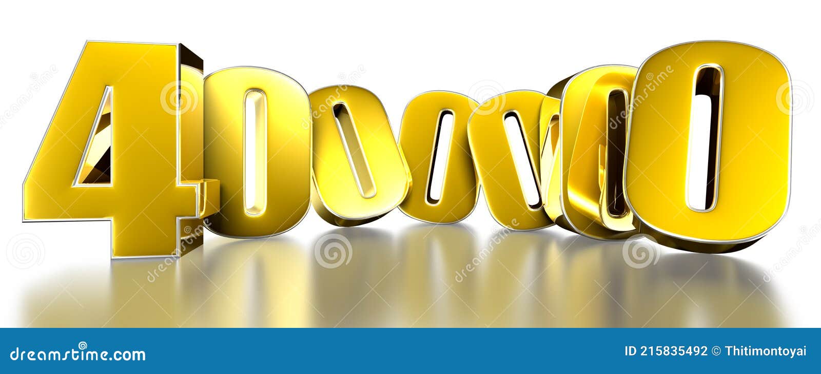 Number 4000000. stock illustration. Illustration of isolated - 215835492