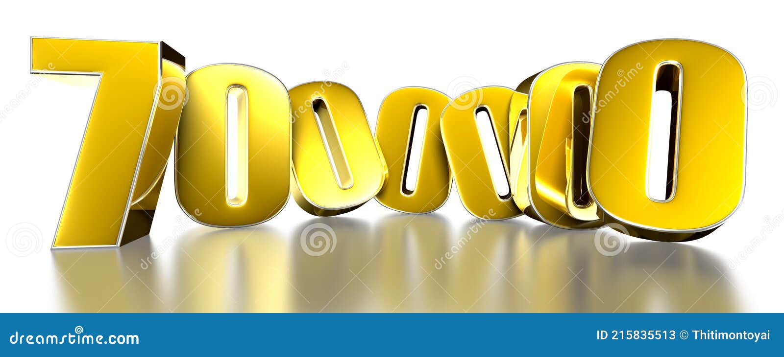 Number 7000000. stock illustration. Illustration of business - 215835513